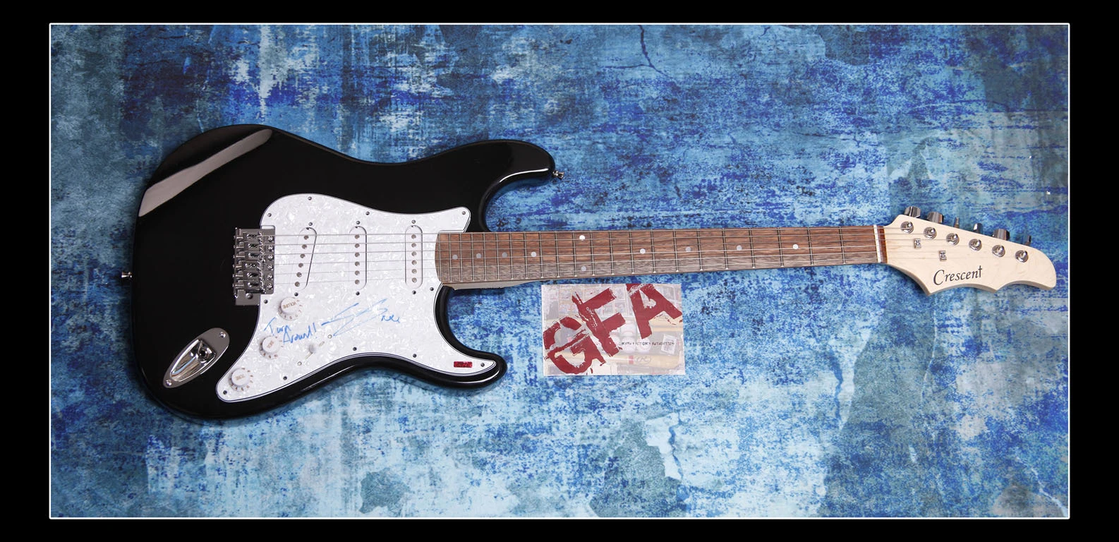 **GFA* Vegas Girl *CONOR MAYNARD* Signed Electric Guitar C1 PROOF COA ...