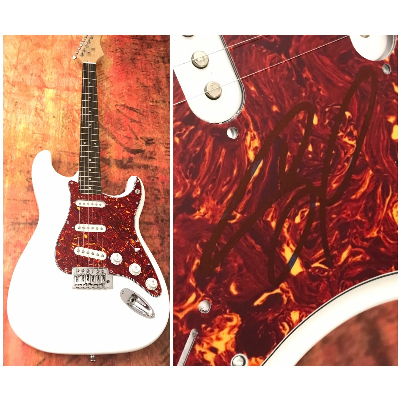 GFA and the Departed Star * CODY CANADA * Signed Electric Guitar PROOF ...