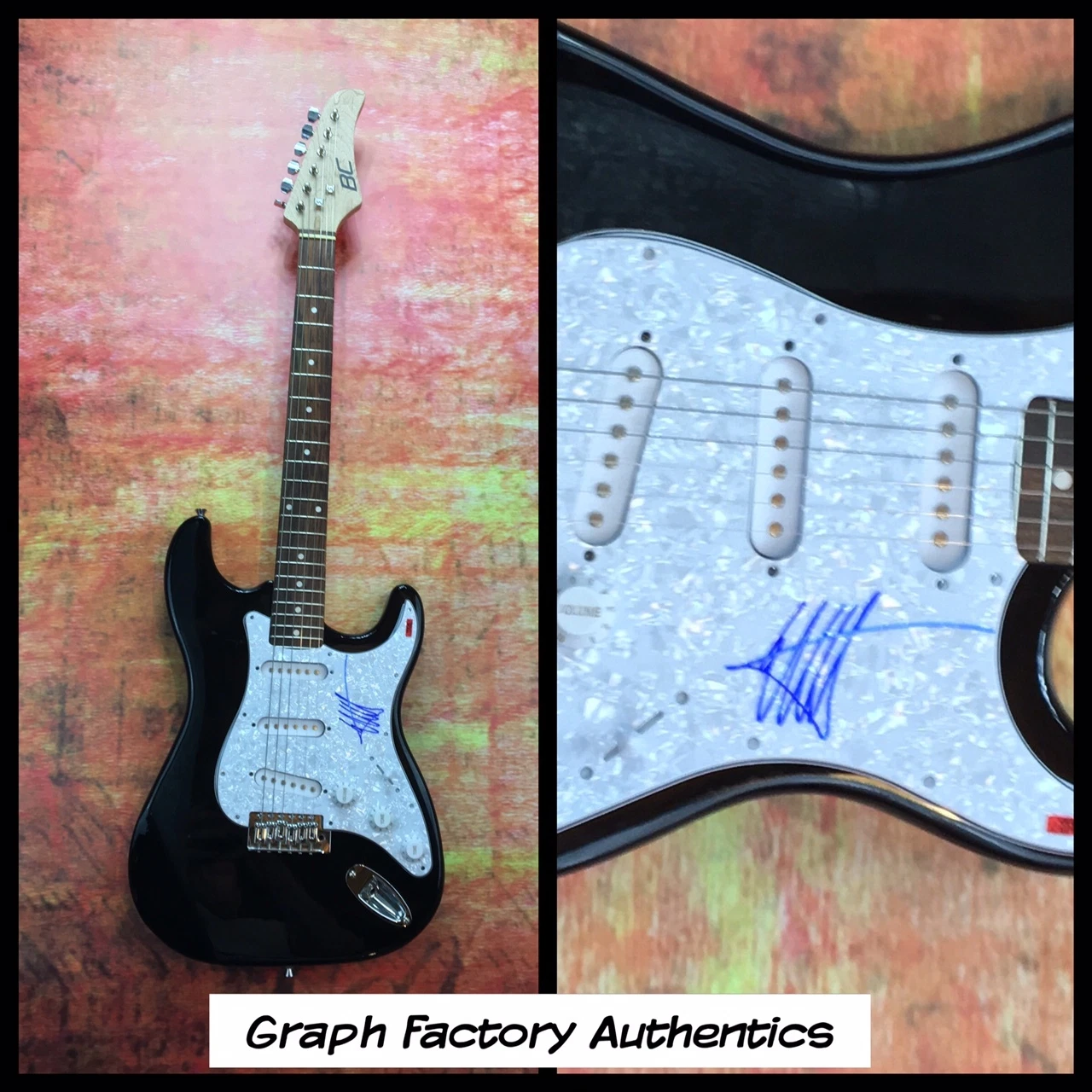 GFA Filter Frontman * RICHARD PATRICK * Signed Electric Guitar F3 COA ...