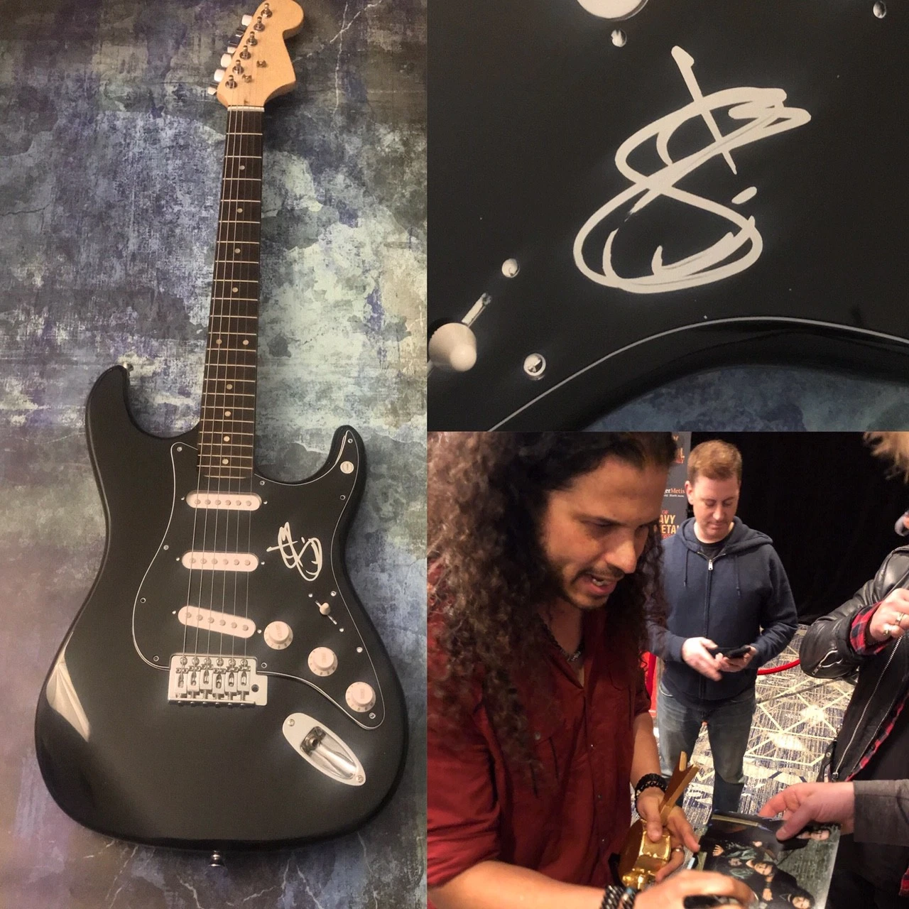 GFA Yngwie Malmsteen Singer * JEFF SCOTT SOTO * Signed Electric Guitar ...