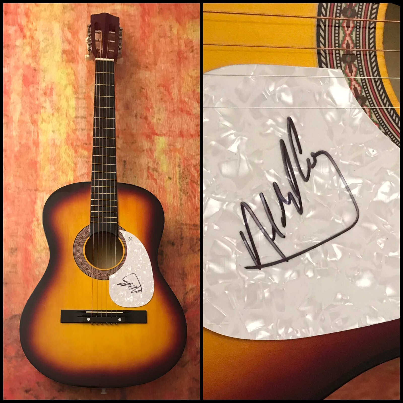GFA Wink Country Legend NEAL McCOY Signed Acoustic Guitar N12 COA ...