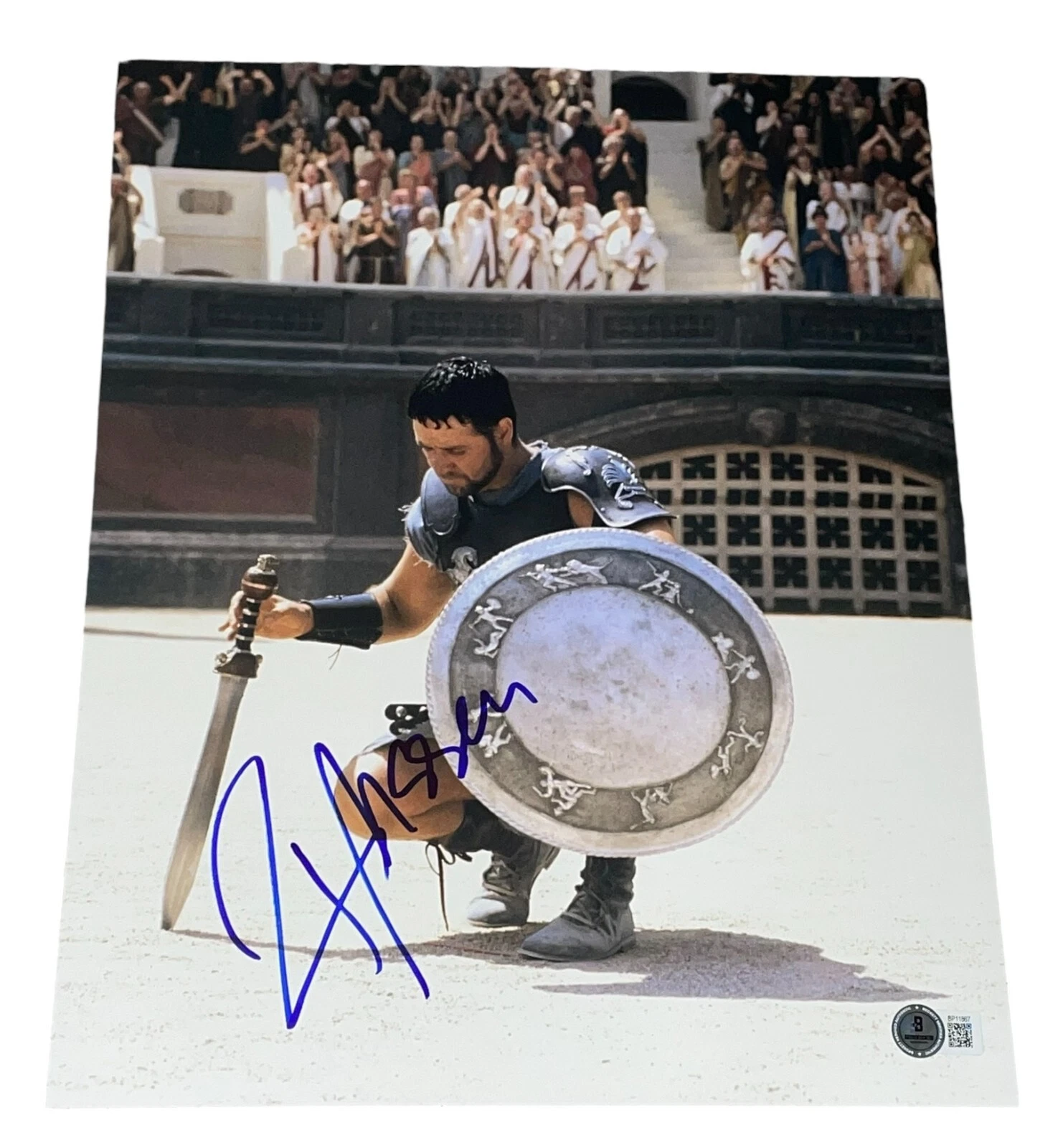 Russell Crowe Signed Autograph 11x14 Photo Authentic Gladiator Maximus ...