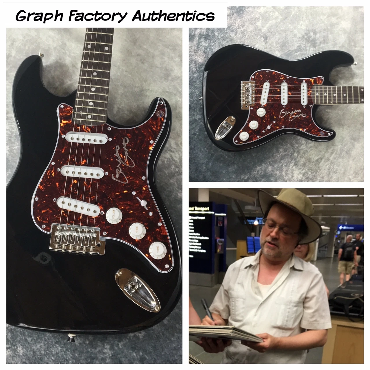 GFA Violent Femmes Frontman * GORDON GANO * Signed Electric Guitar ...