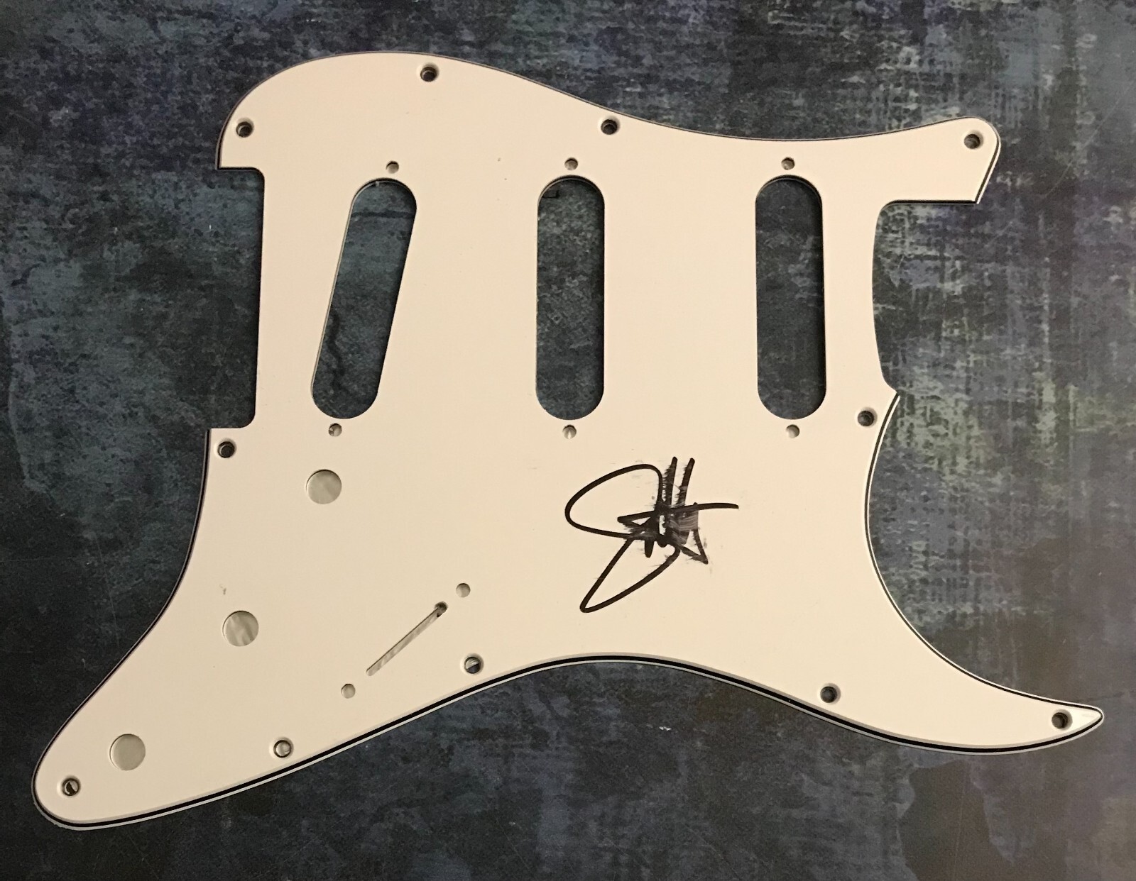 GFA Big Bad Voodoo Daddy * SCOTTY MORRIS * Signed Electric Pickguard ...