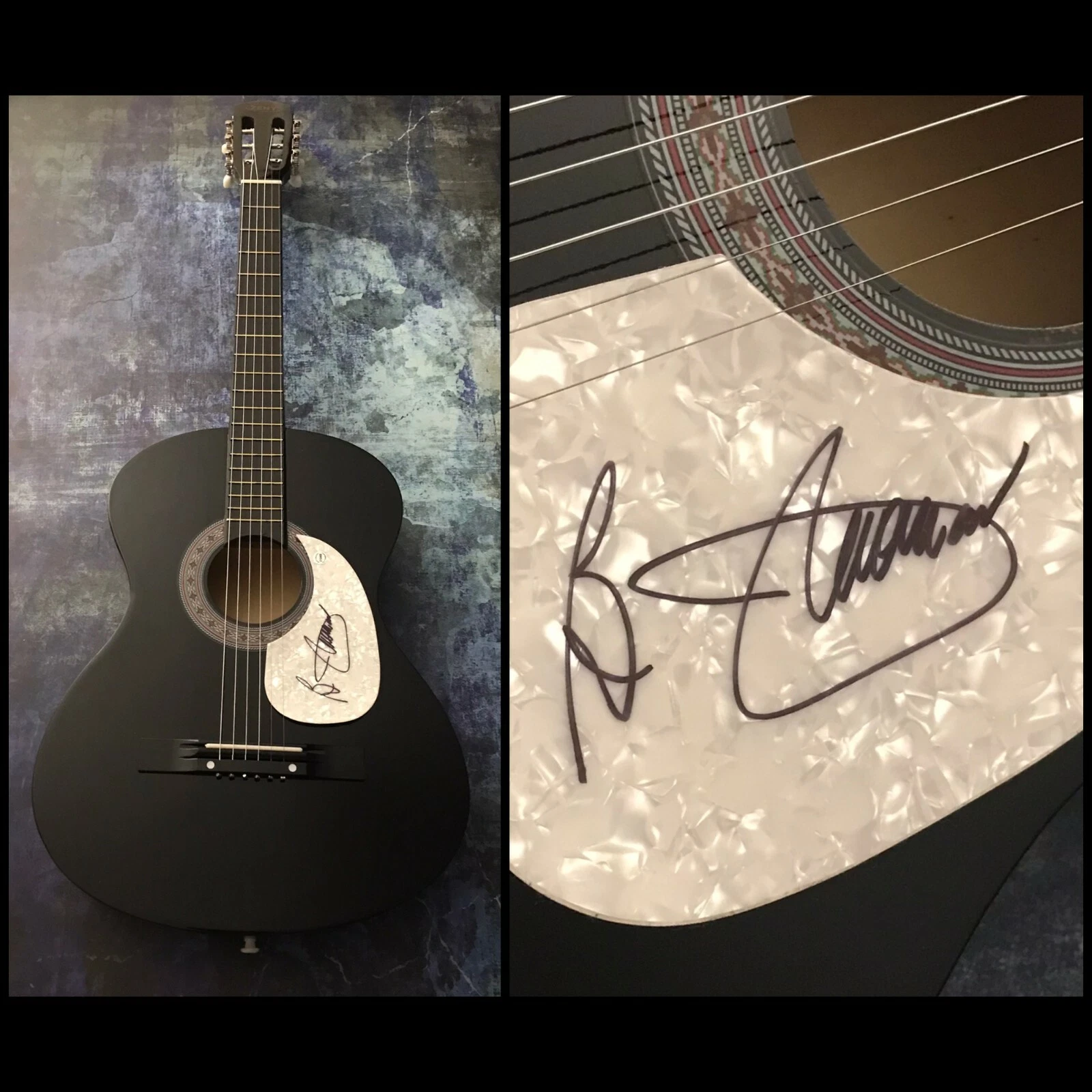 GFA Hooked on a Feeling * B.J. THOMAS * Signed Autograph Acoustic ...