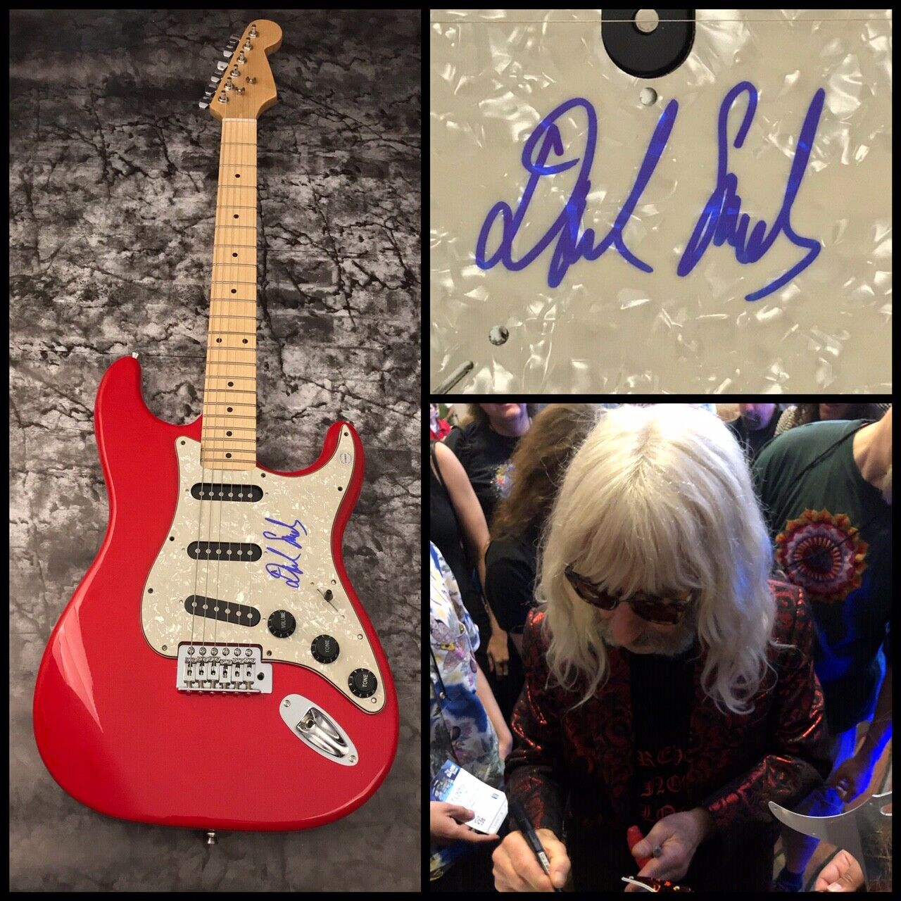 GFA Spinal Tap Harry Shearer * DEREK SMALLS * Signed Electric Guitar ...