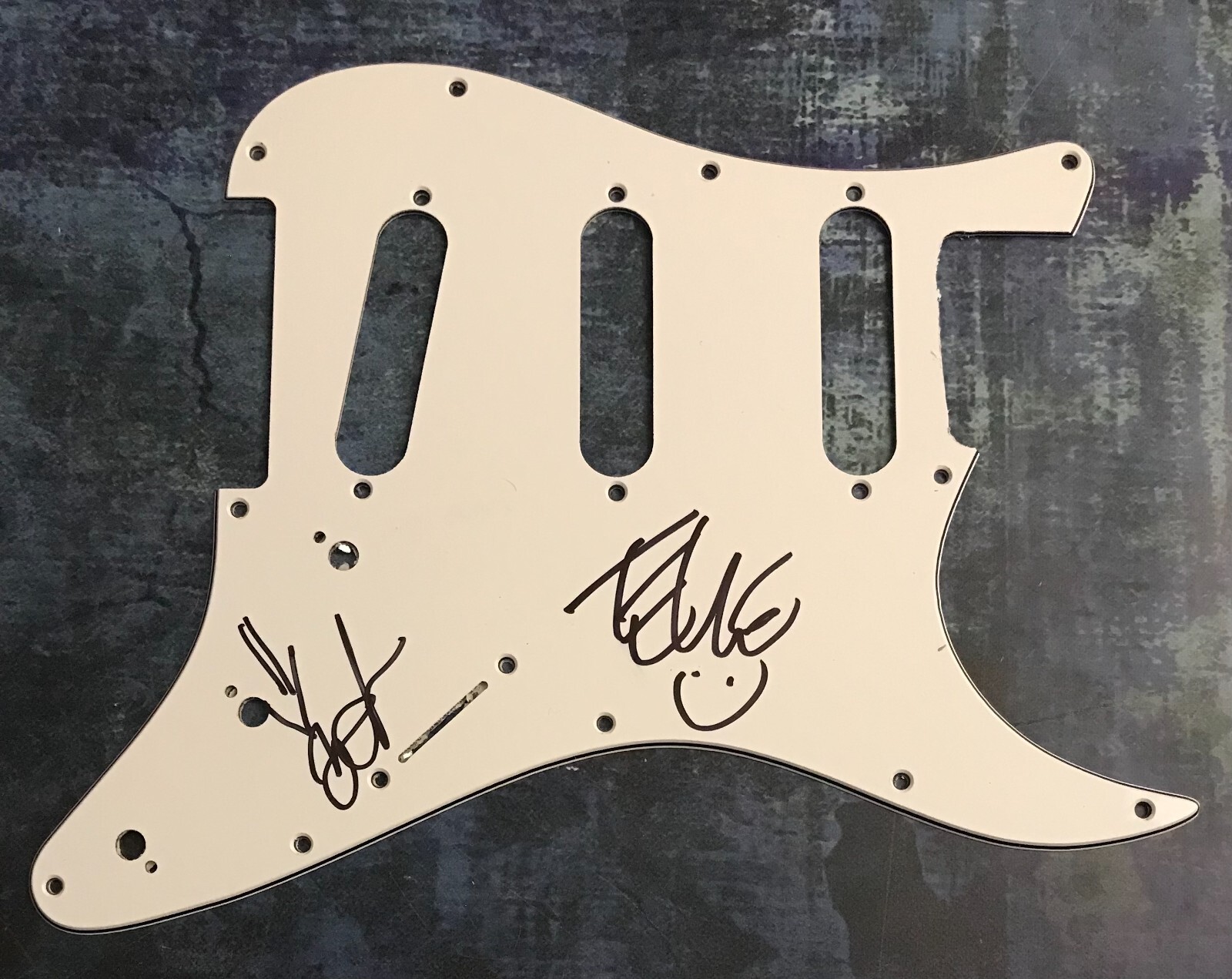 GFA Tyler Smith & Zach Hansen * THE WORD ALIVE * Signed Electric ...