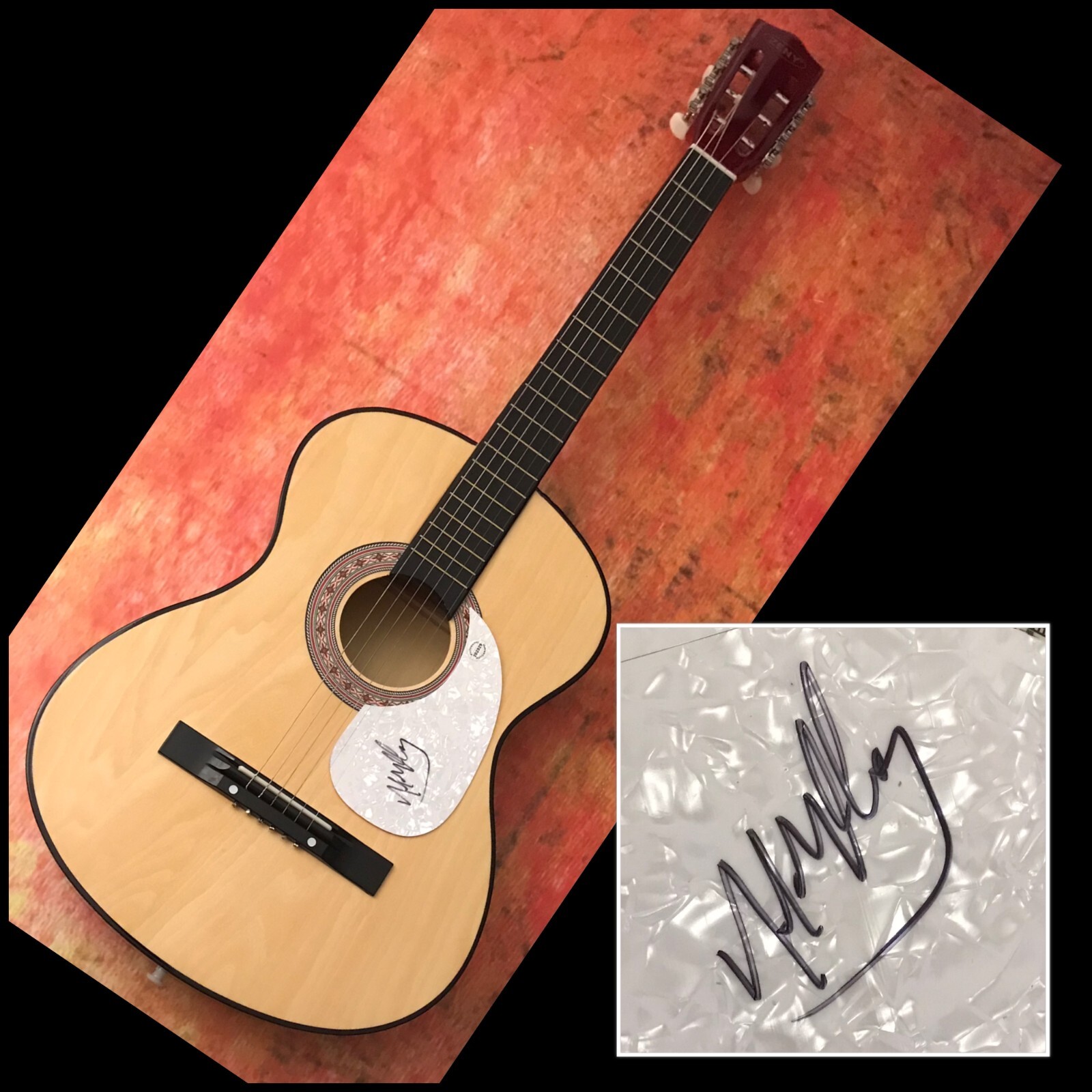 GFA Wink Country Legend NEAL McCOY Signed Acoustic Guitar N10 COA ...