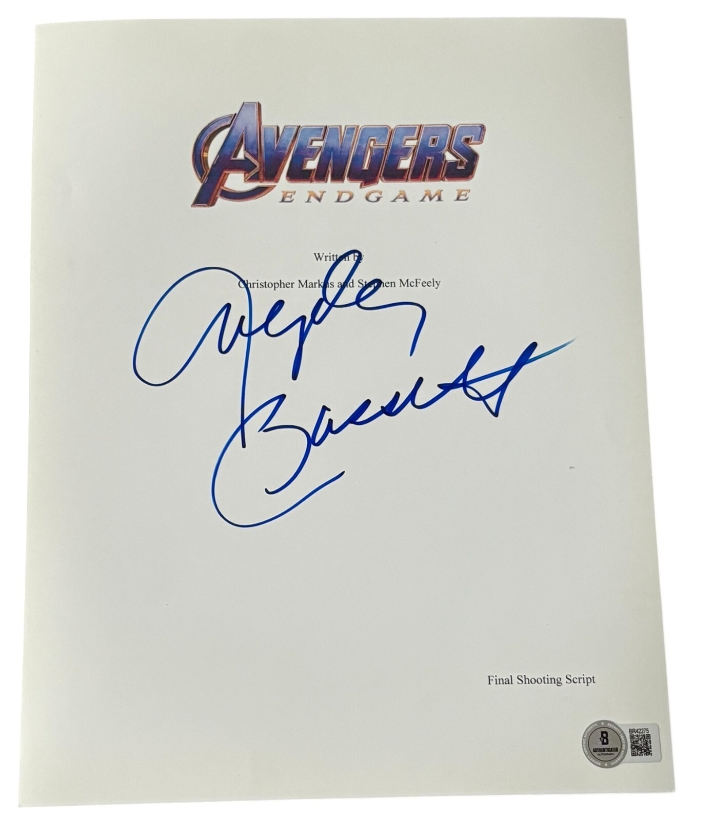 Angela Bassett Signed Autograph Avengers Endgame Full Script Screenplay ...