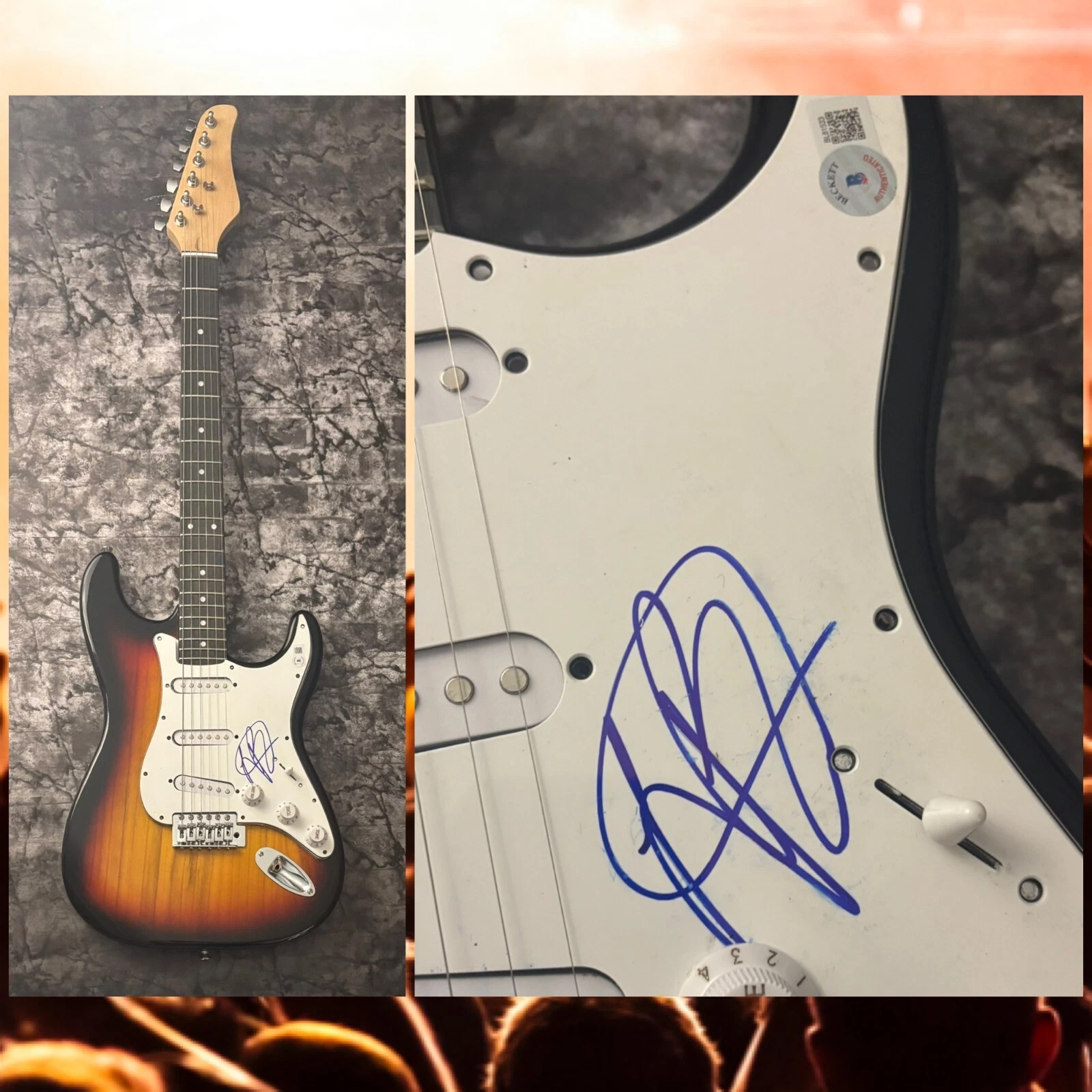 BAS Lightning Bolt Star * JAKE BUGG * Signed New Electric Guitar COA ...