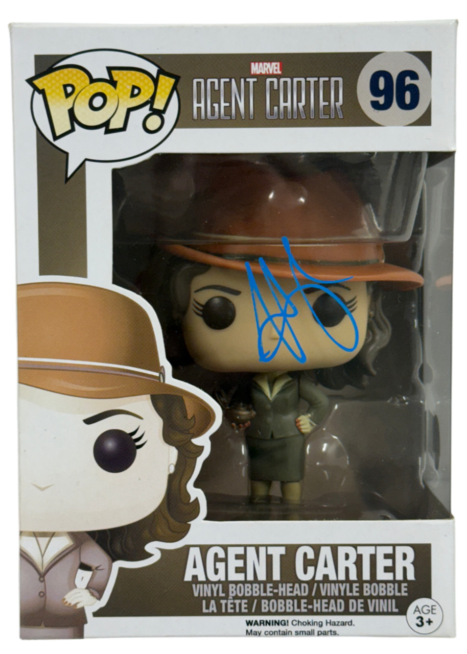 Hayley Atwell Signed Agent Carter Funko Captain America Autograph ...
