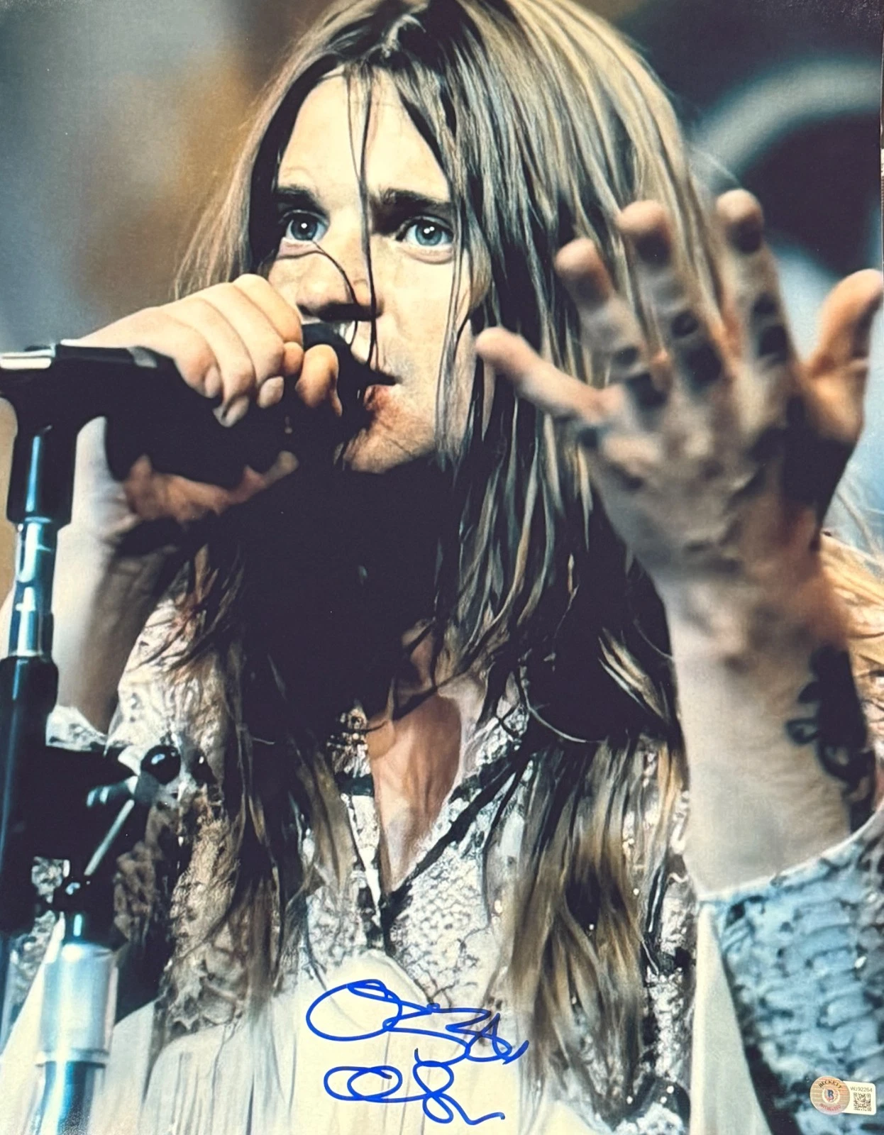 Ozzy Osbourne Signed 16x20 Photo Sabbath Authentic Autograph Beckett ...