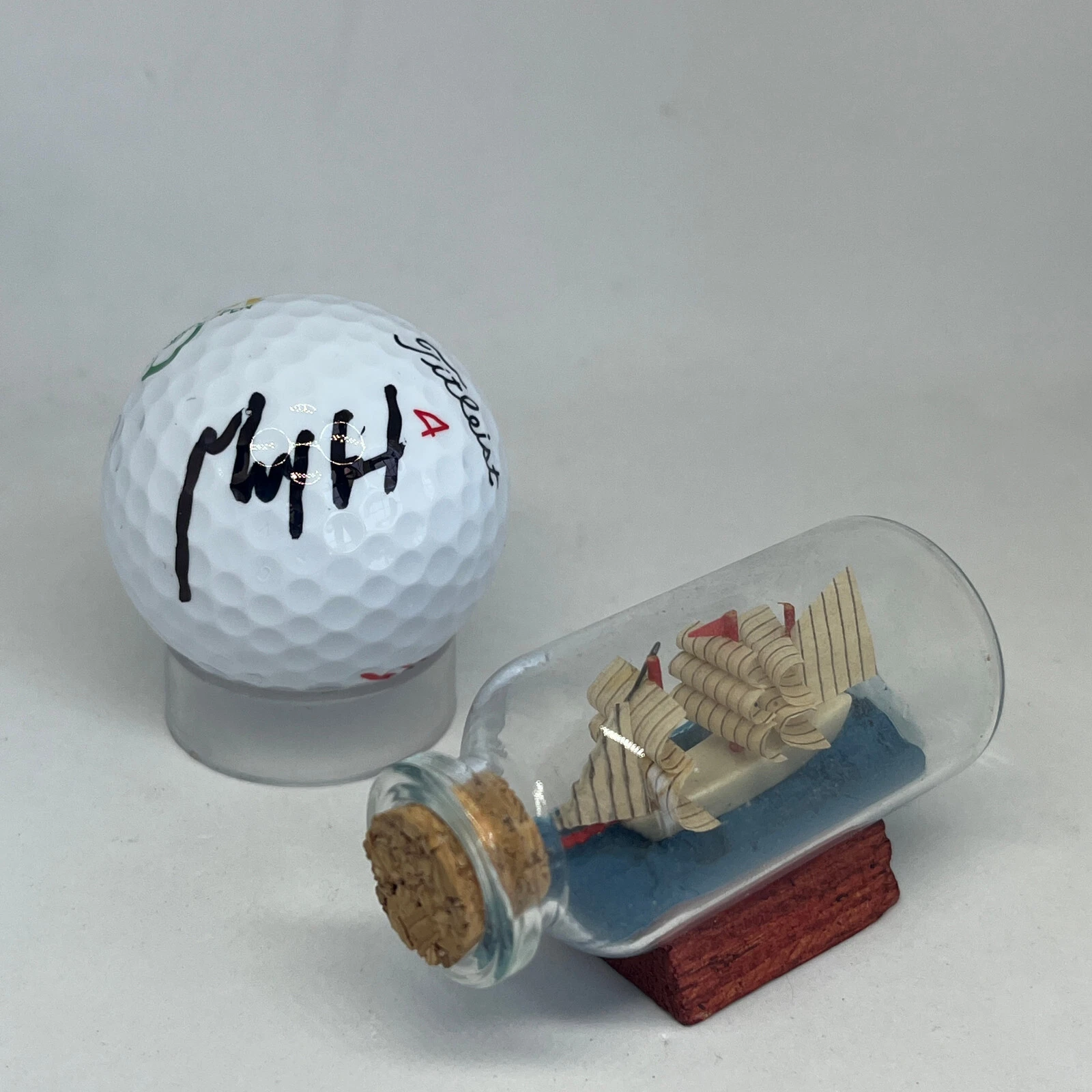 Max Homa signed Waste Management Logo Golf Ball JSA COA PGA Auto A3589 ...