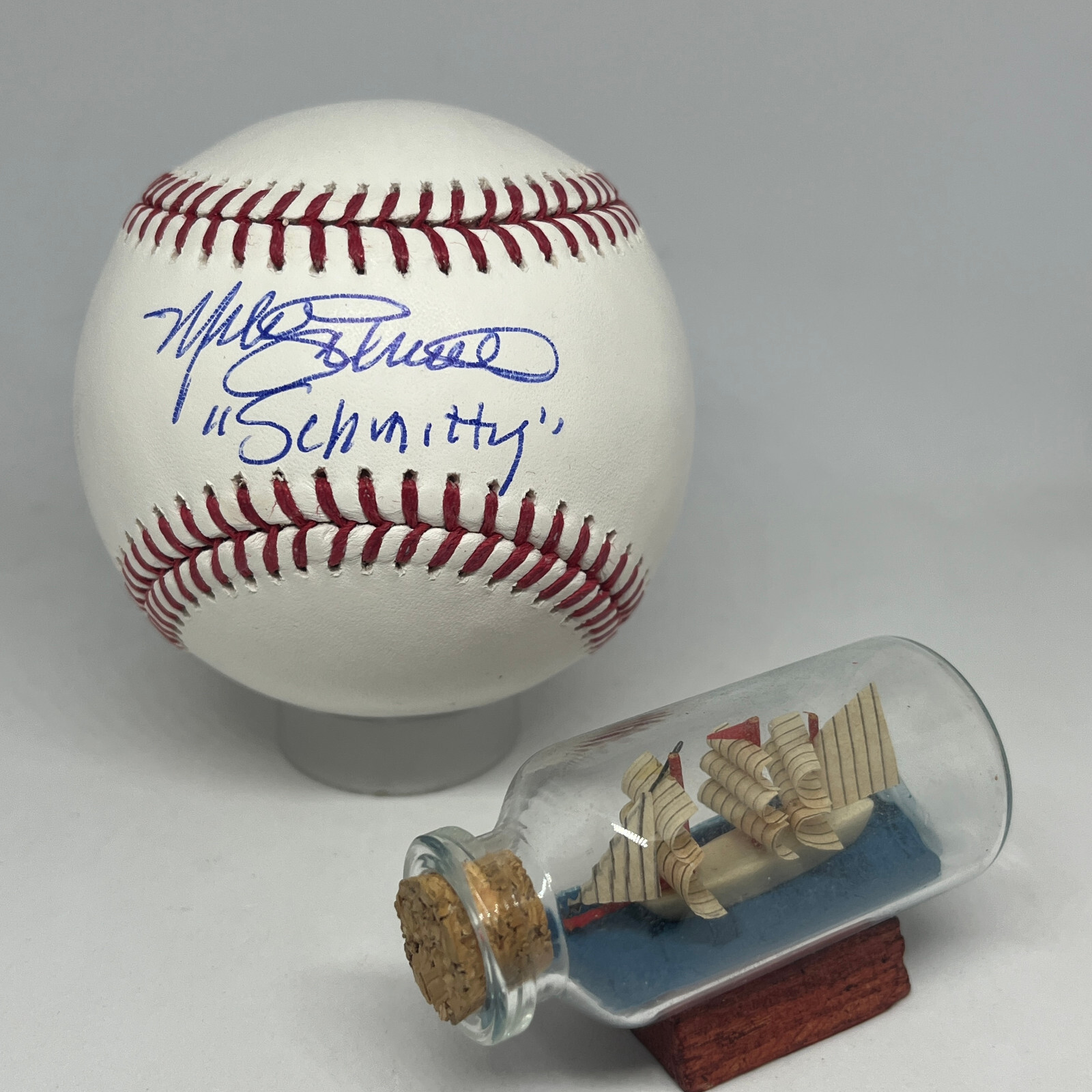 Mike Schmidt signed Rawlings OML Baseball JSA Inscribed "Schmitty" Rare ...