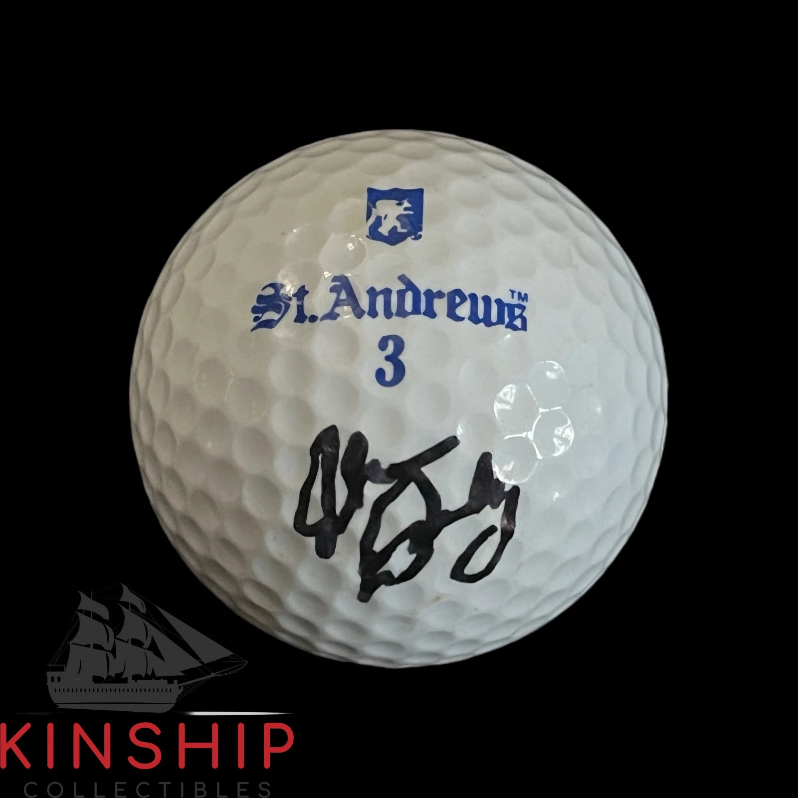 John Daly signed St Andrews Logo Golf Ball JSA COA Rare British Open ...