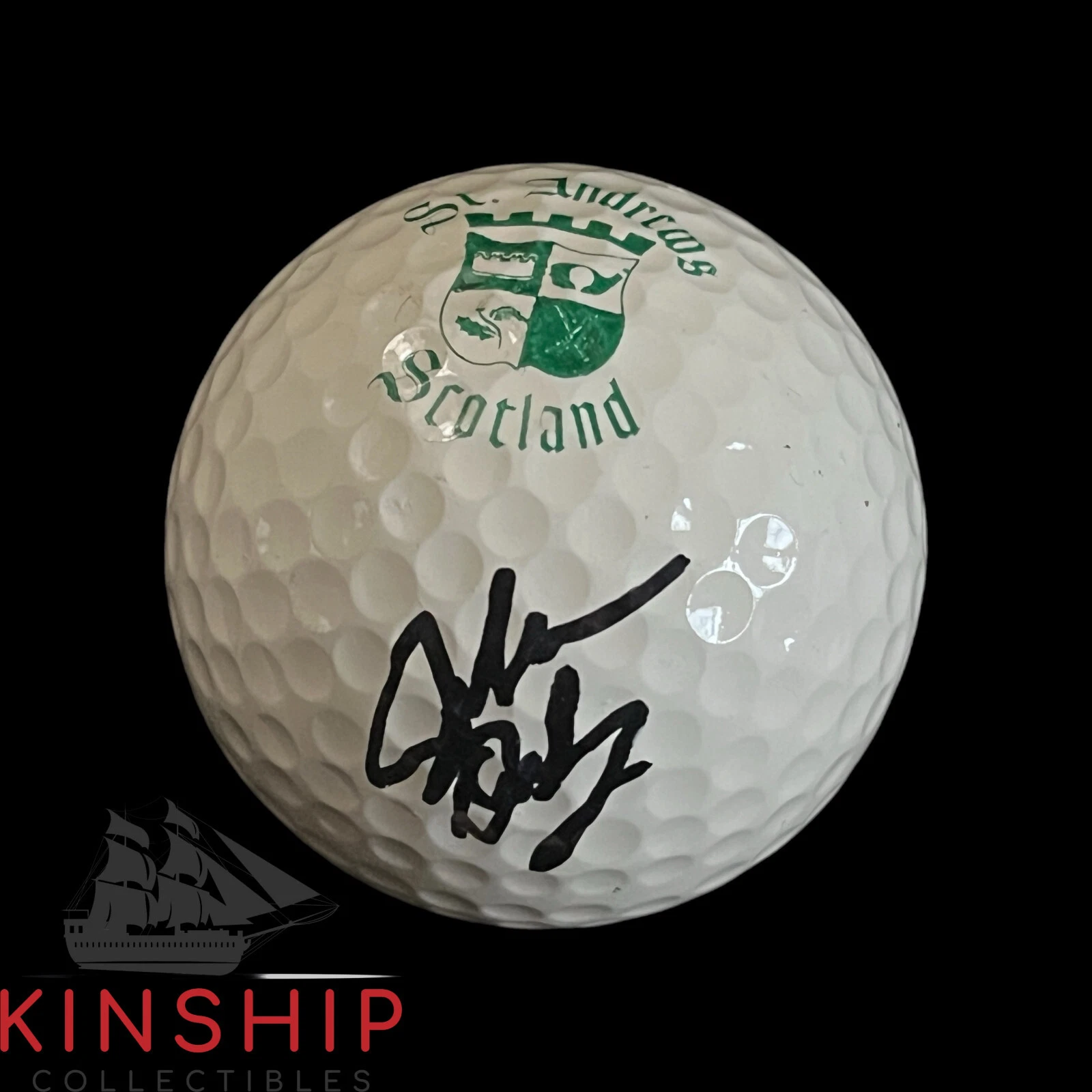 John Daly signed St Andrews Logo Golf Ball JSA COA Rare British Open ...