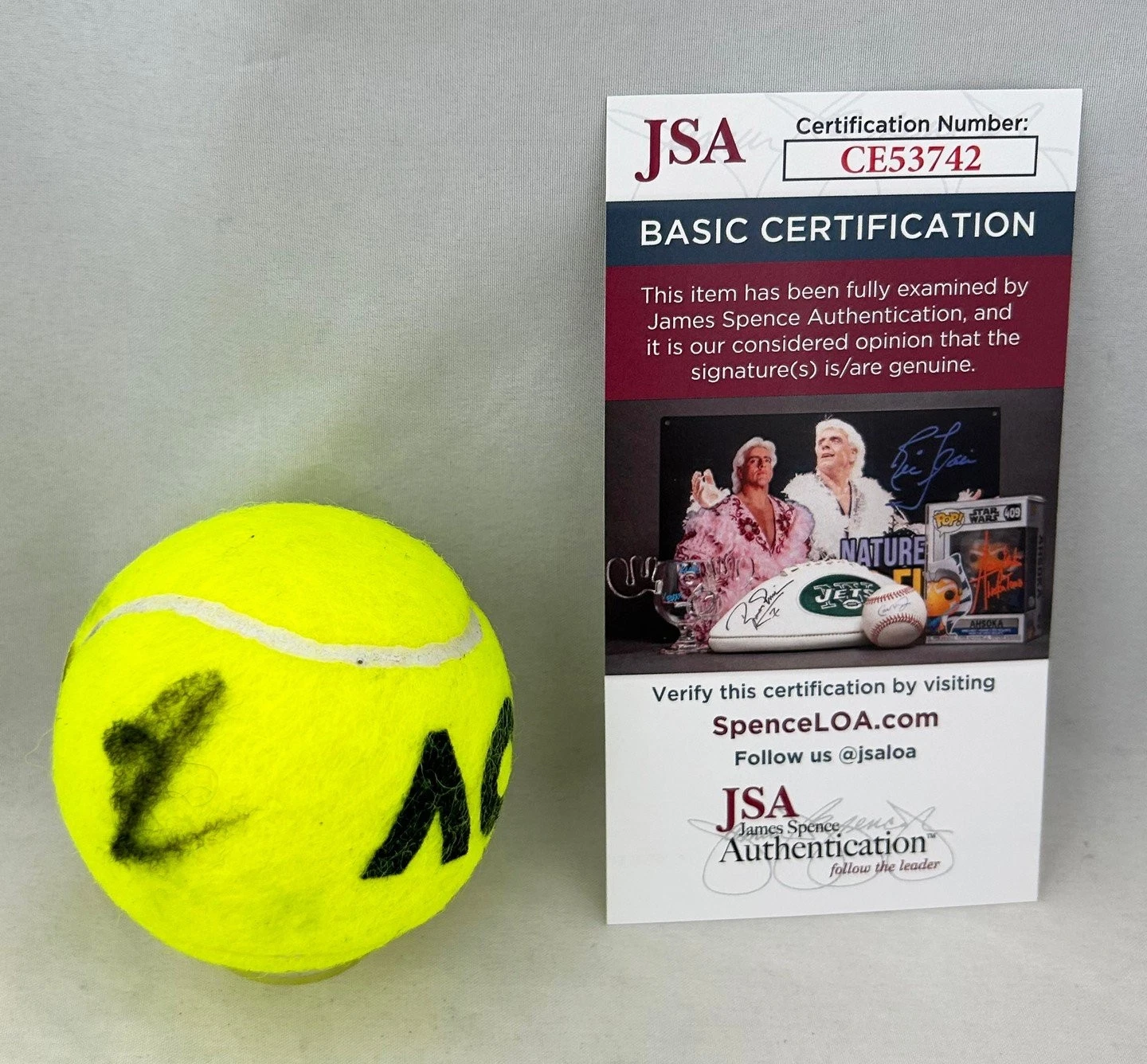 Sofia Kenin Signed Tennis Ball Australian Open JSA COA | Autographia
