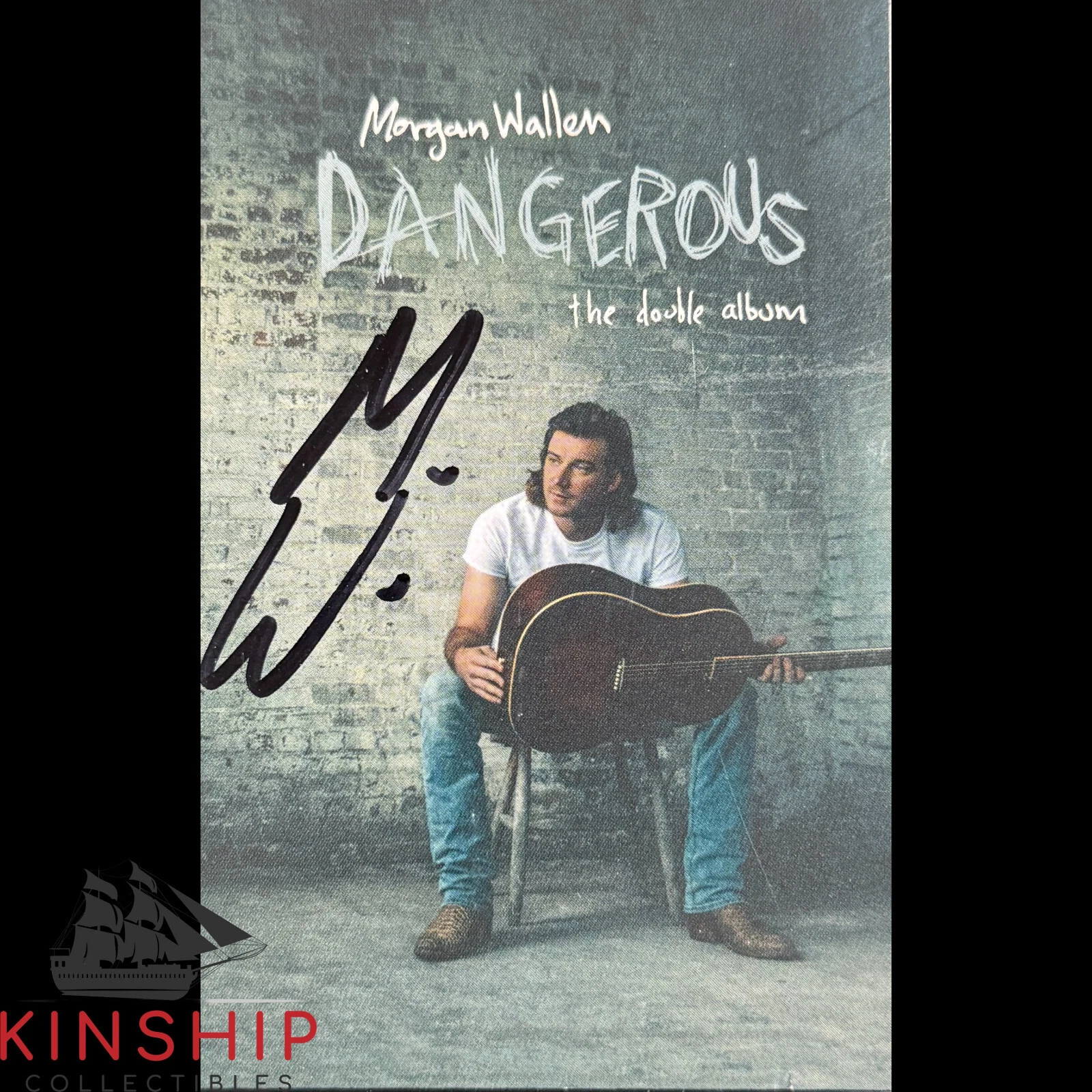 Morgan Wallen signed Dangerous Cassette Package JSA COA Country Music ...
