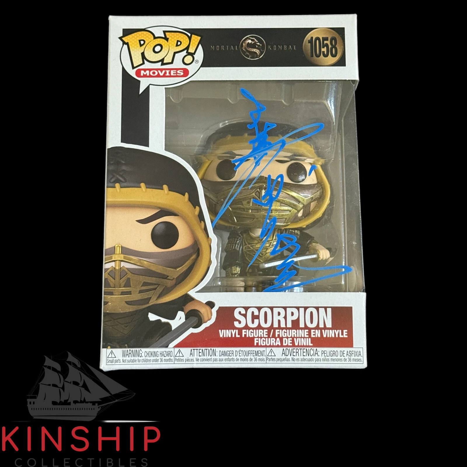 Hiroyuki Sanada signed Funko Pop Scorpion #1058 JSA COA Shogun Actor ...
