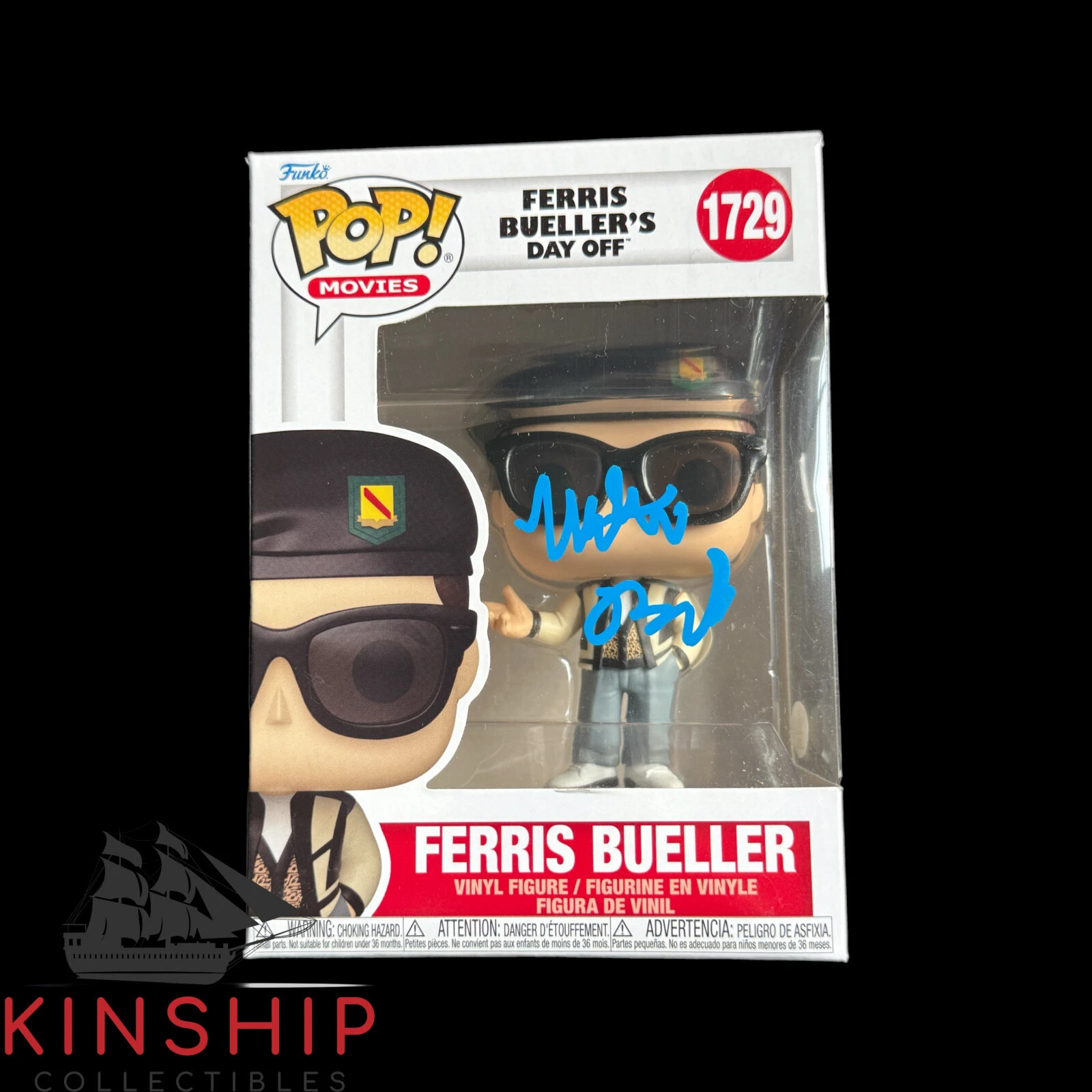 Matthew Broderick signed Ferris Bueller Funko Pop JSA COA #1729 Actor ...