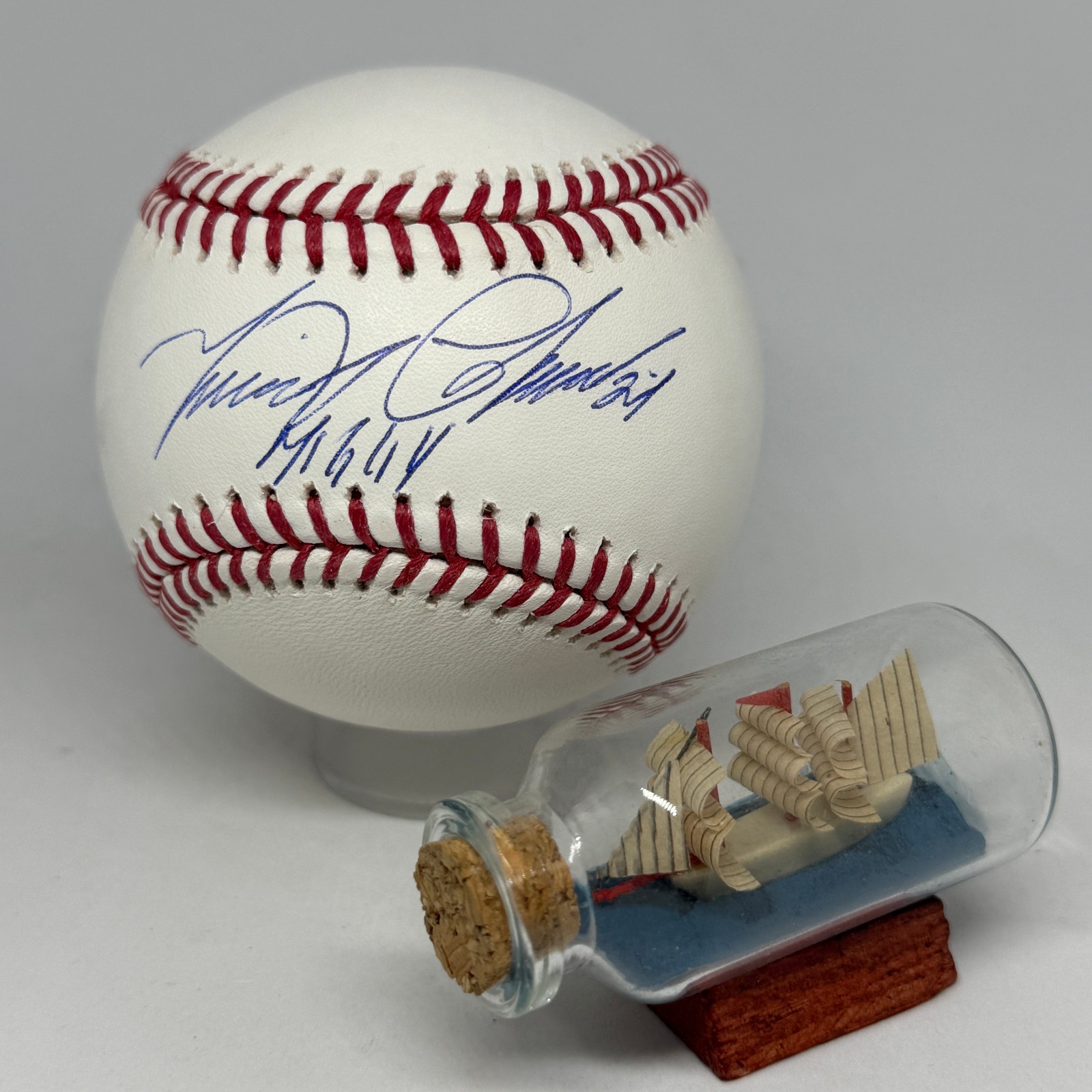 Miguel Cabrera signed Rawlings OML Baseball JSA Inscribed Miggy ...