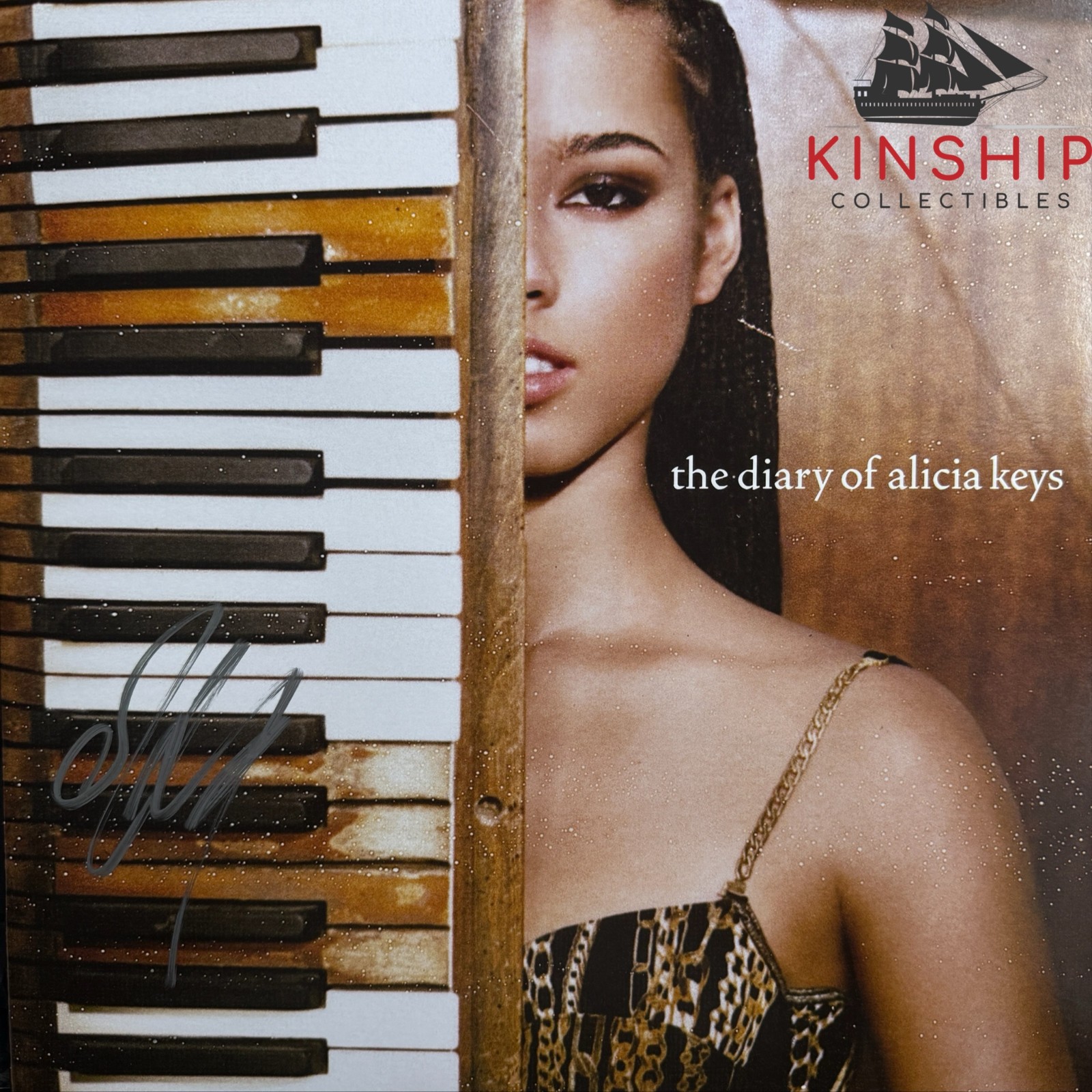 Alicia Keys signed Vinyl Record Album JSA COA The Diary of Music Auto ...