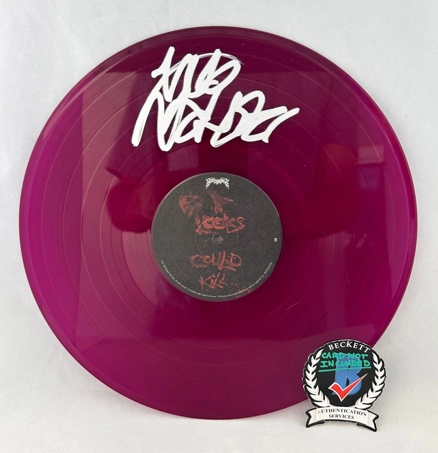 Destroy Lonely Signed Vinyl LP Album Beckett BAS COA | Autographia