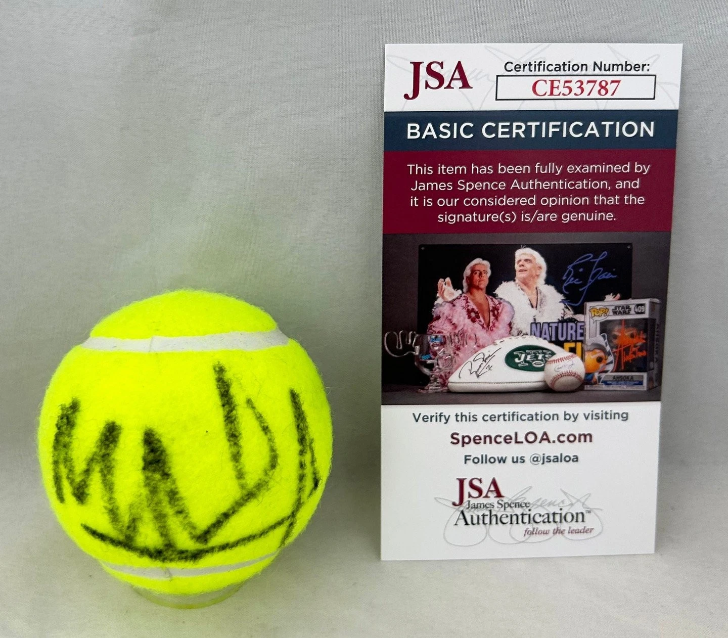 Mirra Andreeva Signed Tennis Ball JSA 2 COA | Autographia