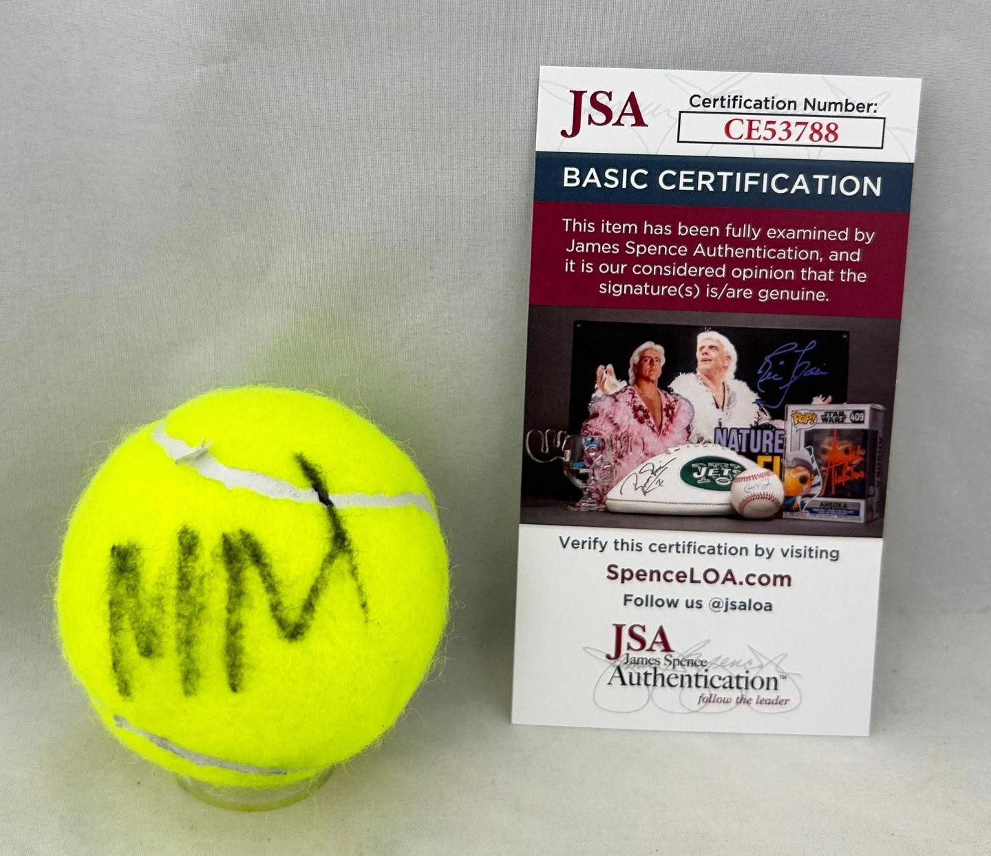 Mirra Andreeva Signed Tennis Ball JSA 3 COA | Autographia