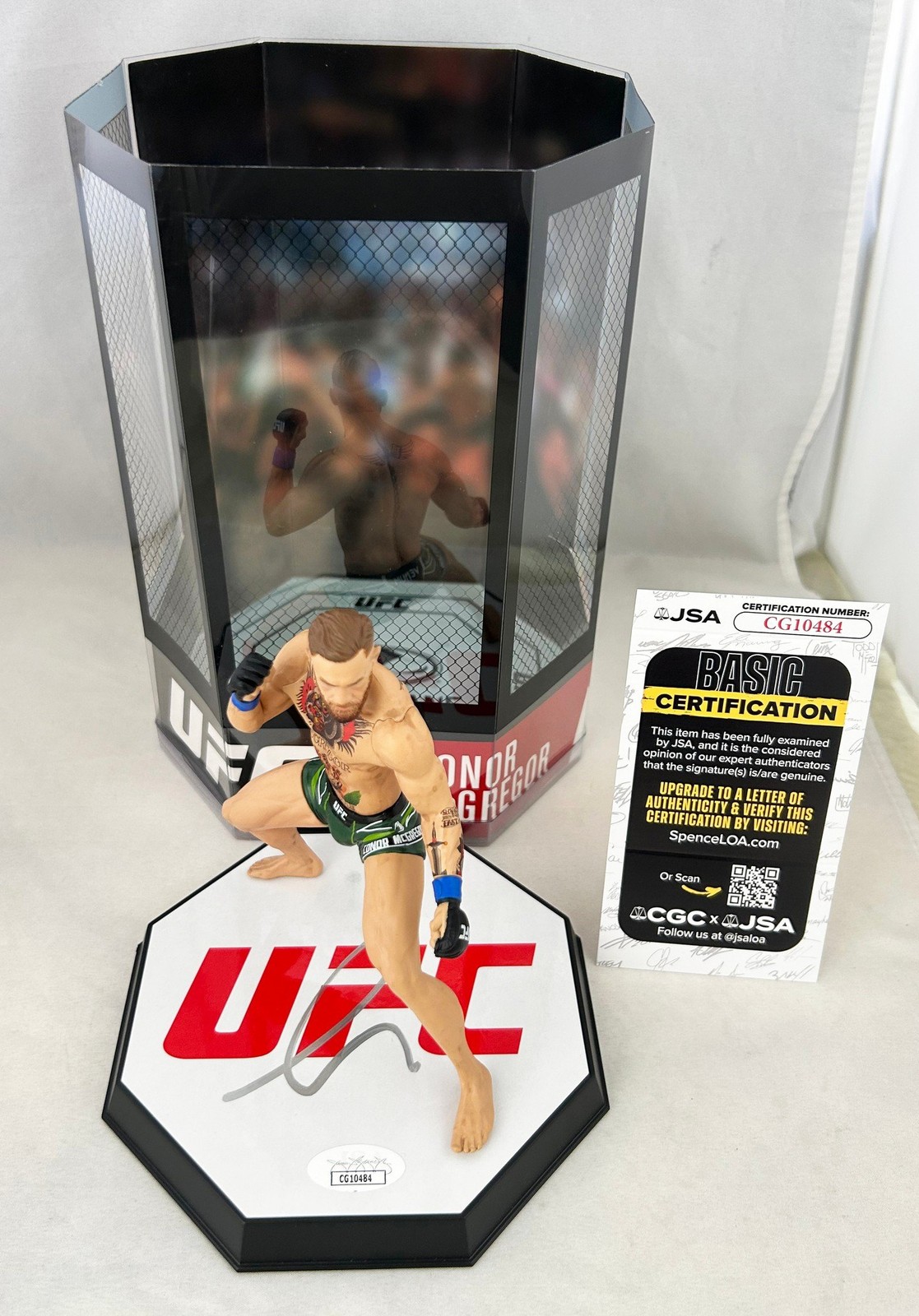 Conor McGregor Signed Action Figure UFC MMA JSA COA | Autographia
