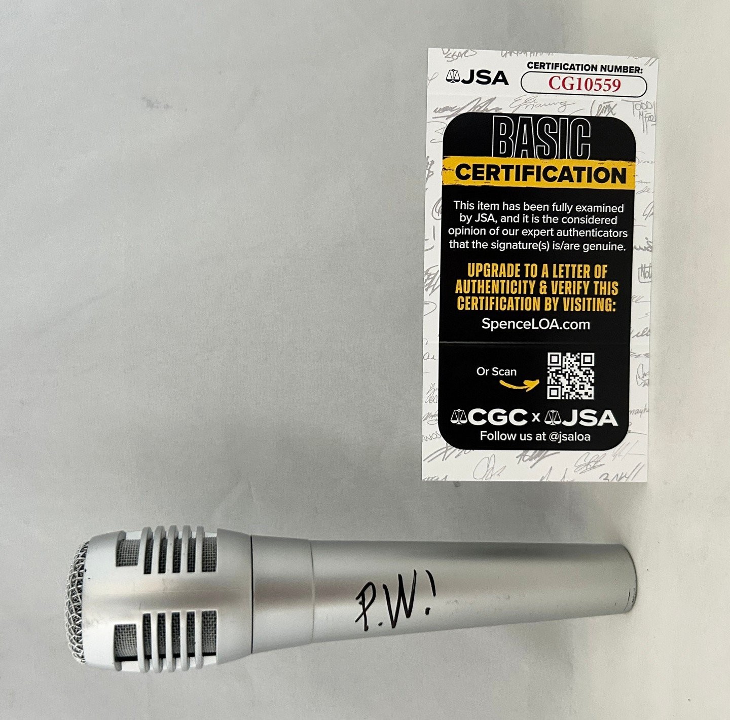 Pharrell Williams Signed Microphone JSA 1 COA | Autographia