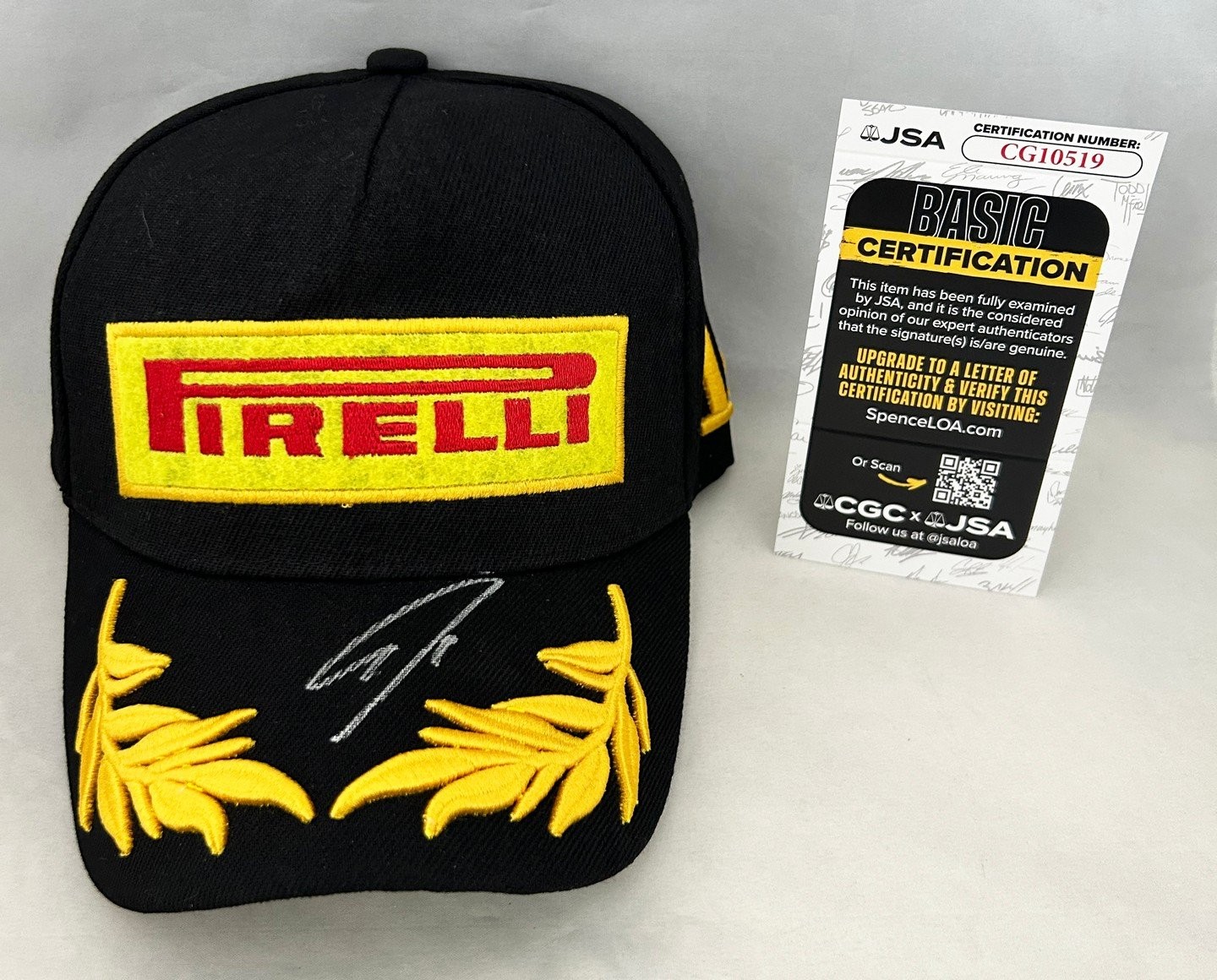 Nico Hulkenberg Signed Hat Stake Pirelli F1 Formula 1 JSA COA | Autographia