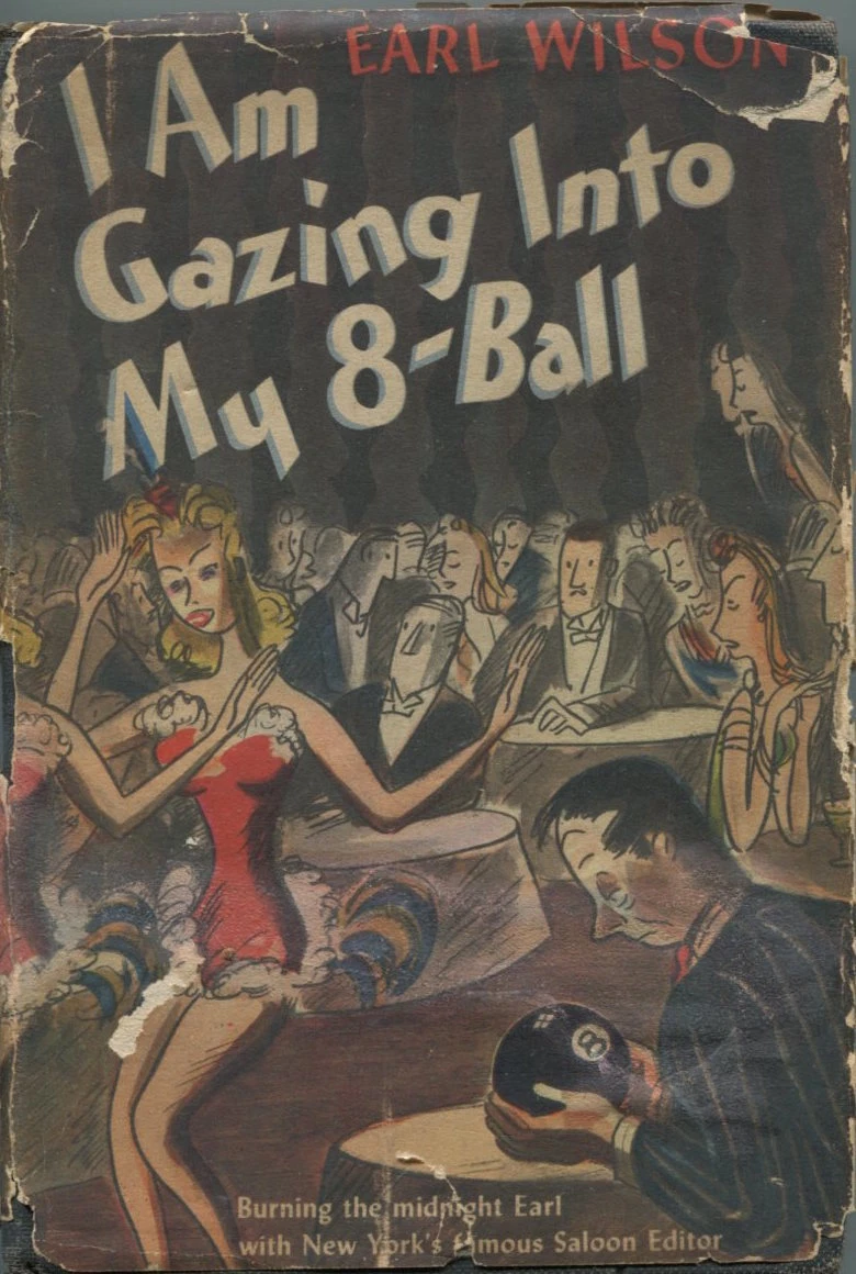 Earl Wilson I Am Gazing Into My 8 Ball Signed Autograph Book | Autographia