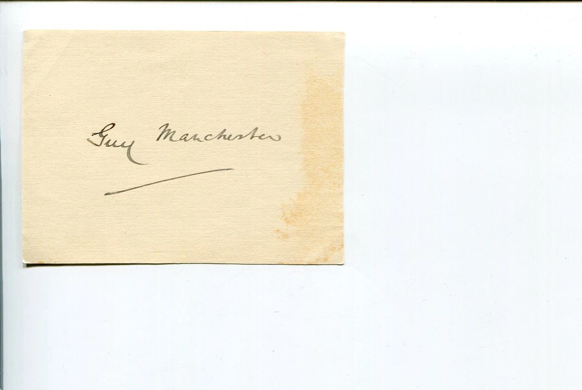 Guy Warman Bishop of Manchester Truro Chelmsford Clergy Signed ...