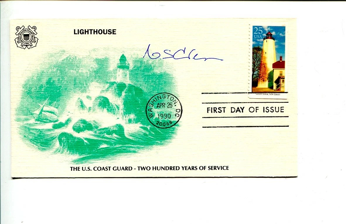 Admiral Vivien Crea Vice Commandant Coast Guard USCG Signed Autograph ...