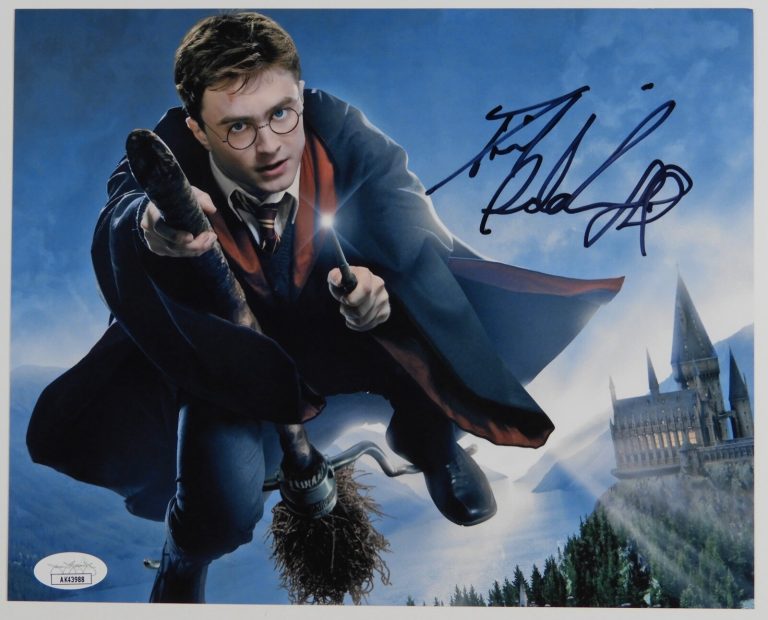 Daniel Radcliffe JSA Signed Autograph 8 x 10 Photo Harry Potter ...
