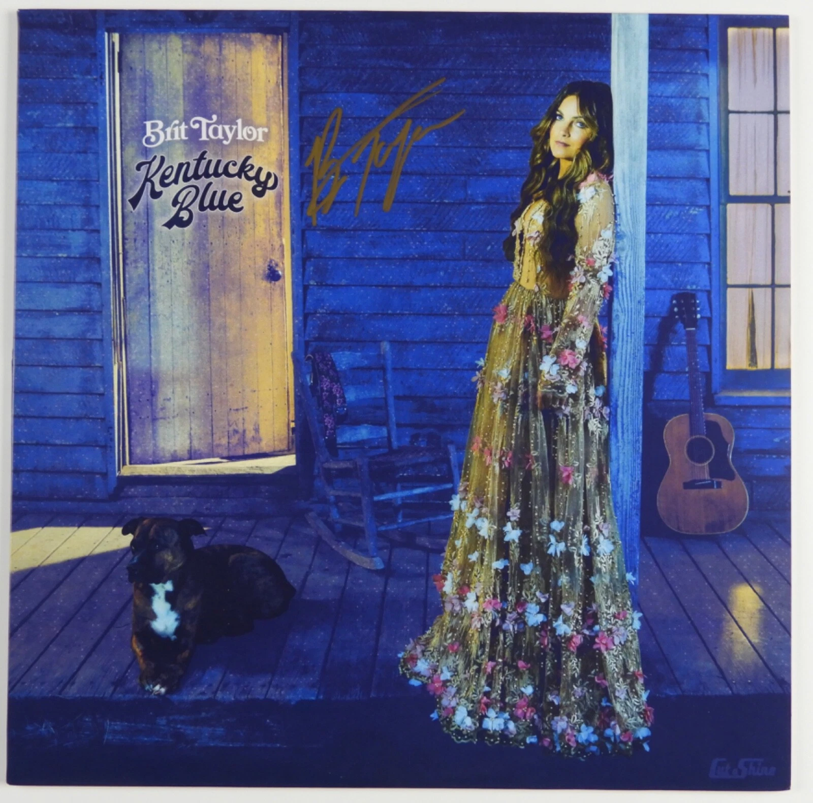 Brit Taylor Signed Autograph Album JSA Record Vinyl Kentucky Blue ...