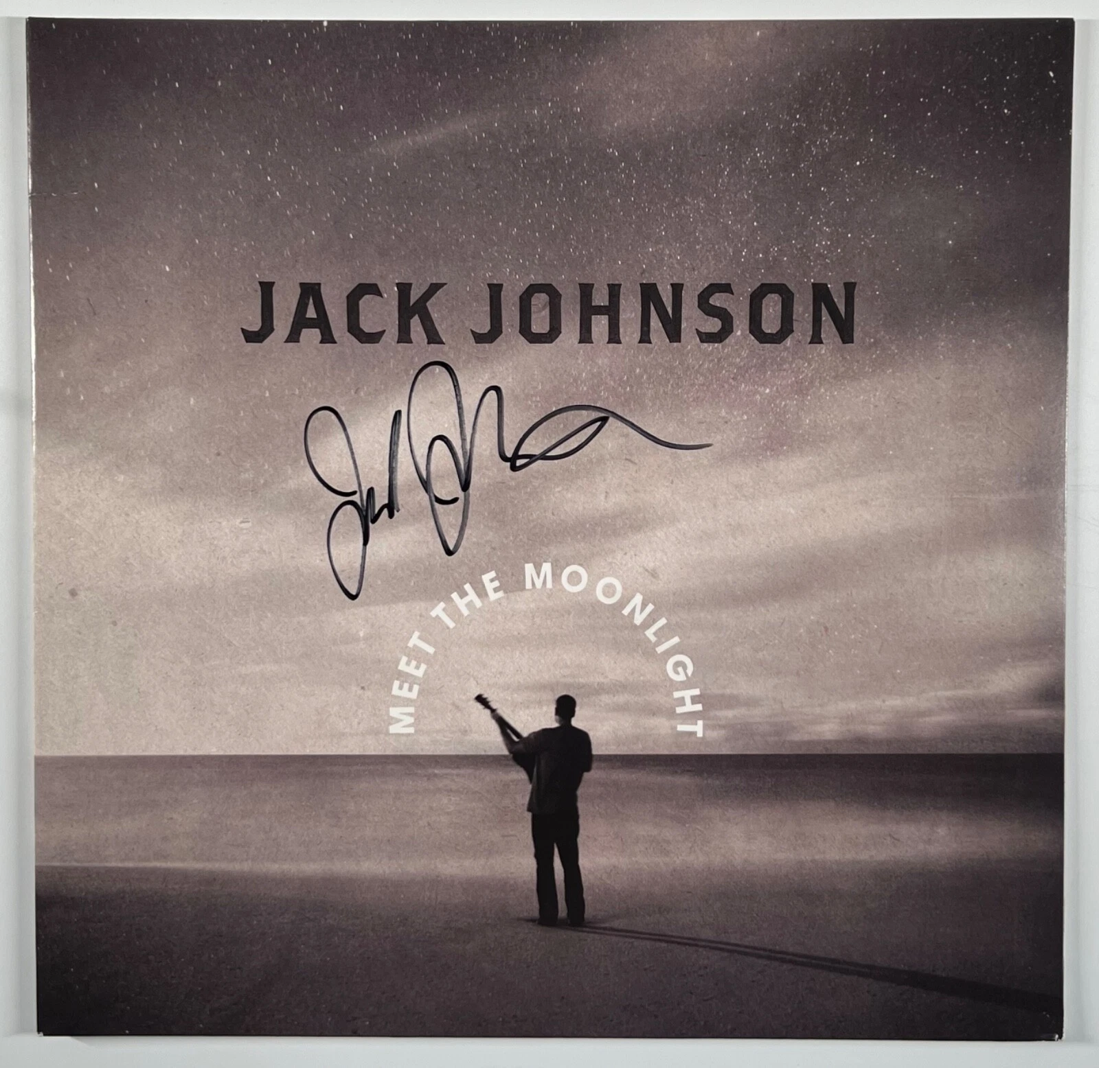Jack Johnson JSA Signed Autograph Album Record Vinyl Meet The Moonlight ...