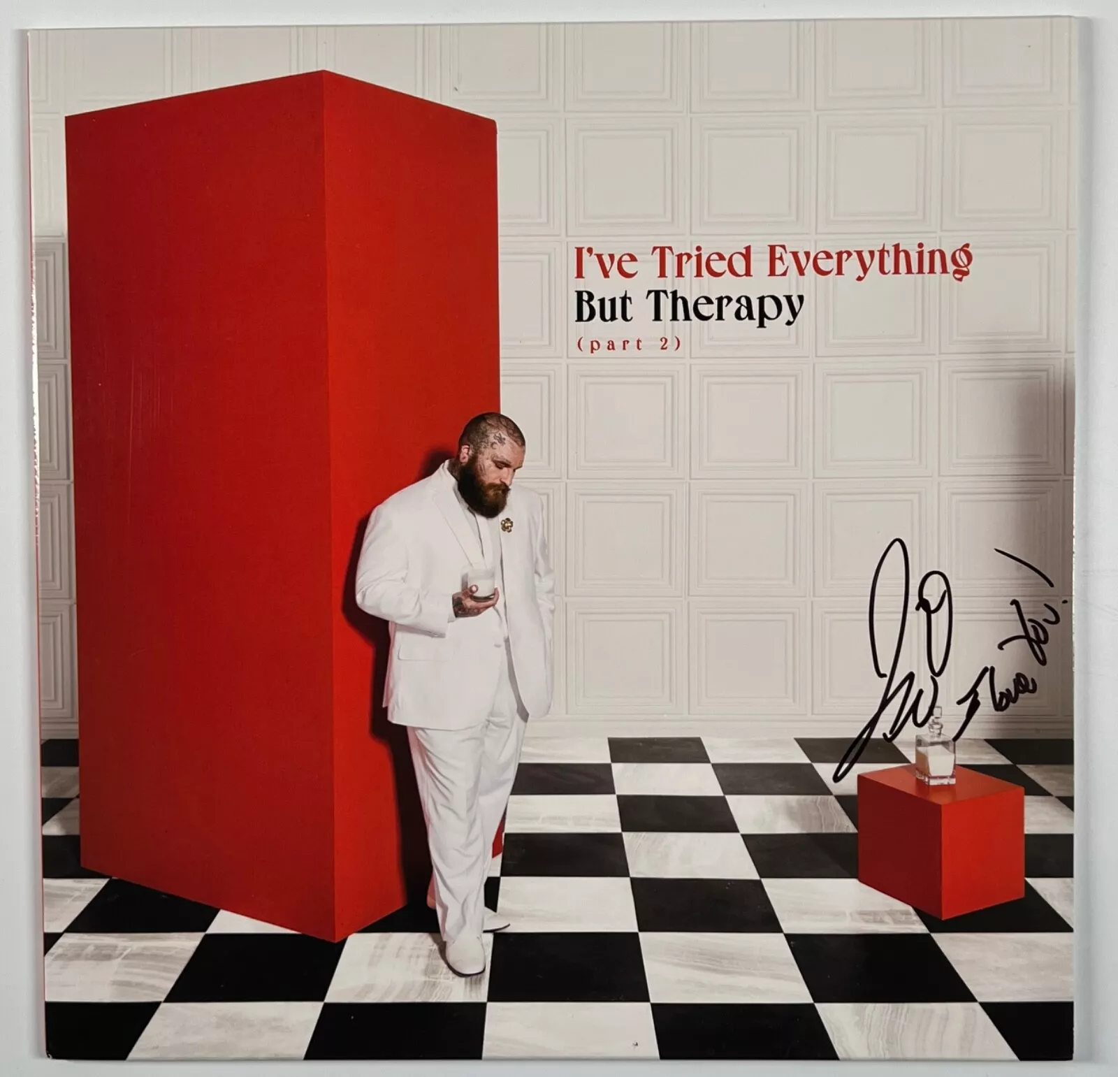 Teddy Swims JSA Signed Autograph Album Record Vinyl I've Tried ...
