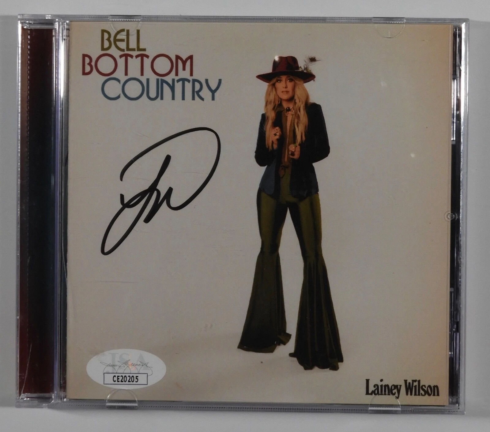 Lainey Wilson JSA Autograph Signed CD Booklet Bell Bottom Country ...