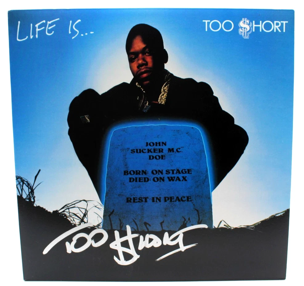 Too Short Signed Life Is... Too $hort Vinyl Album W/Beckett COA BT78237 ...