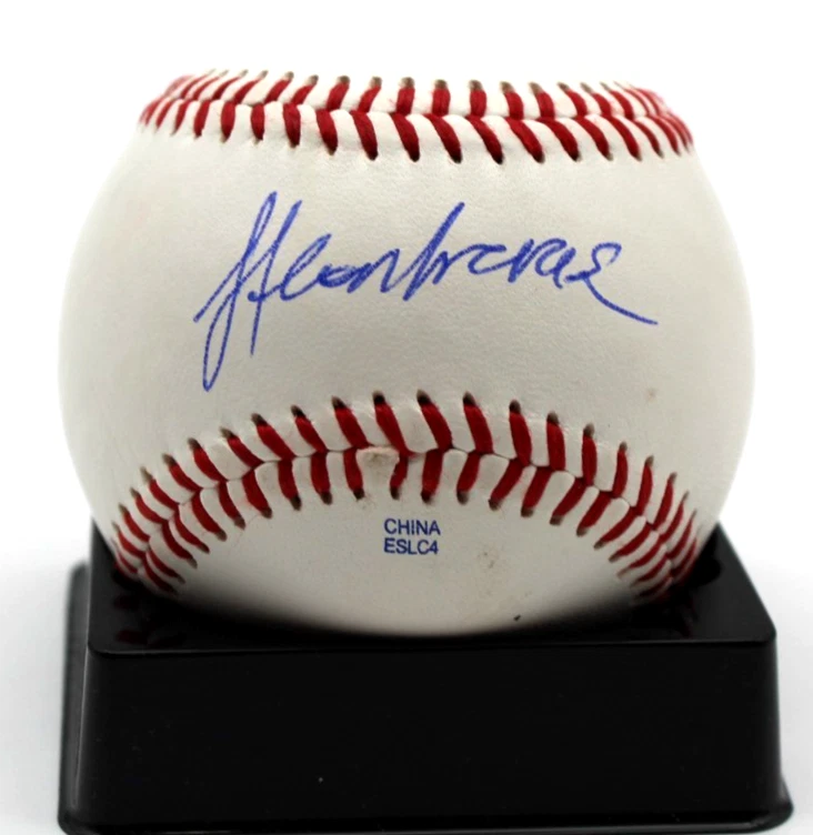 Jose Contreras Signed White Sox Minor League Baseball w/Beckett BAS ...