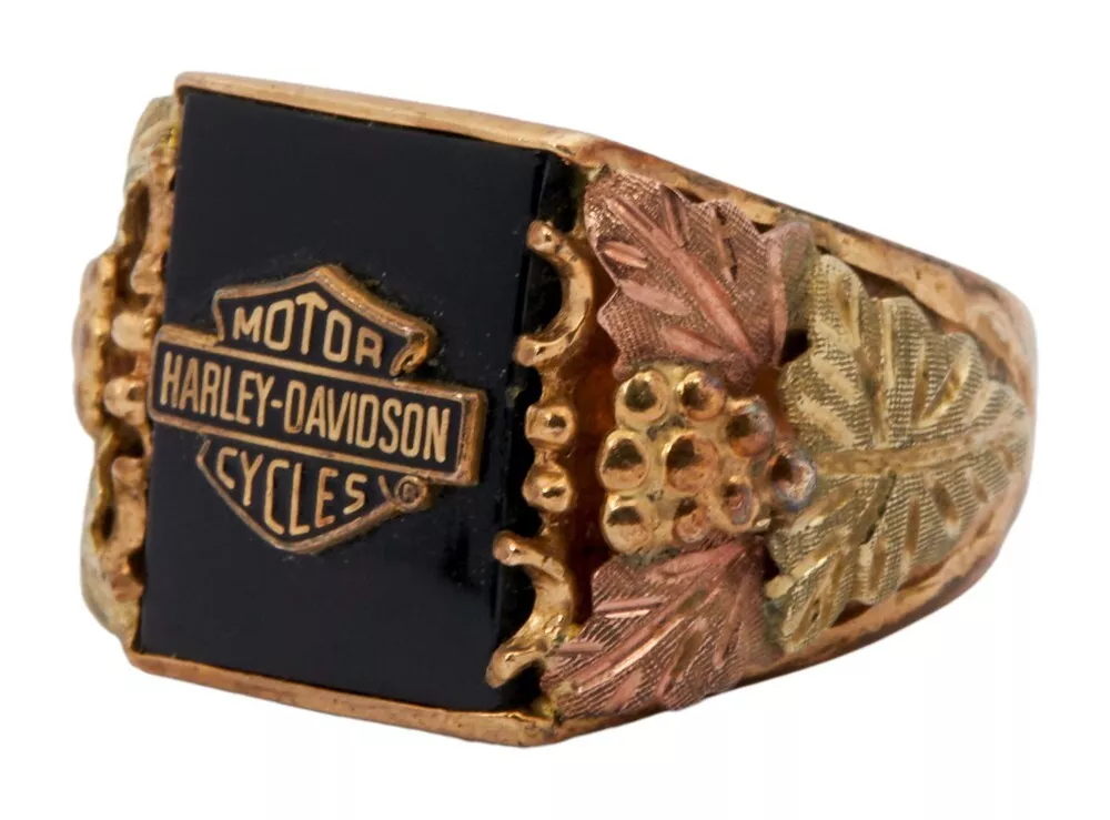 Dusty Hill ZZ Top Personally Owned Harley Davidson Black Hills Gold ...
