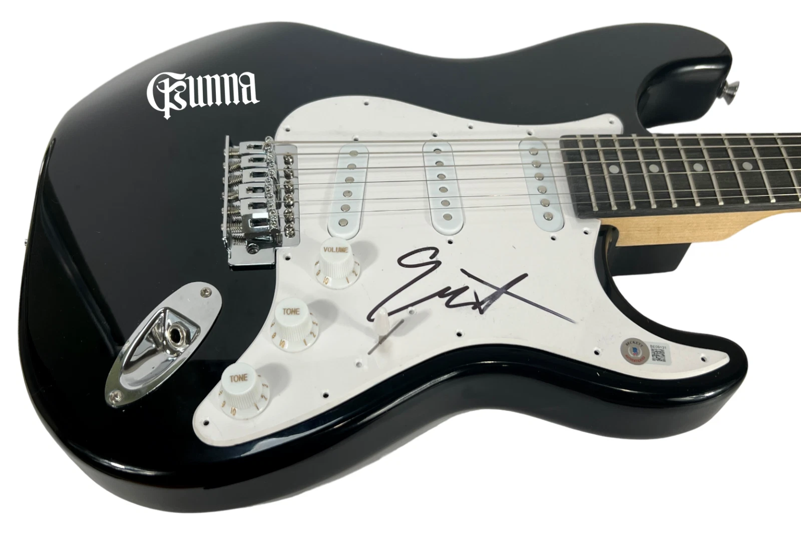 GUNNA Signed Autograph Electric Guitar Hip Hop Rapper Beckett BAS COA ...