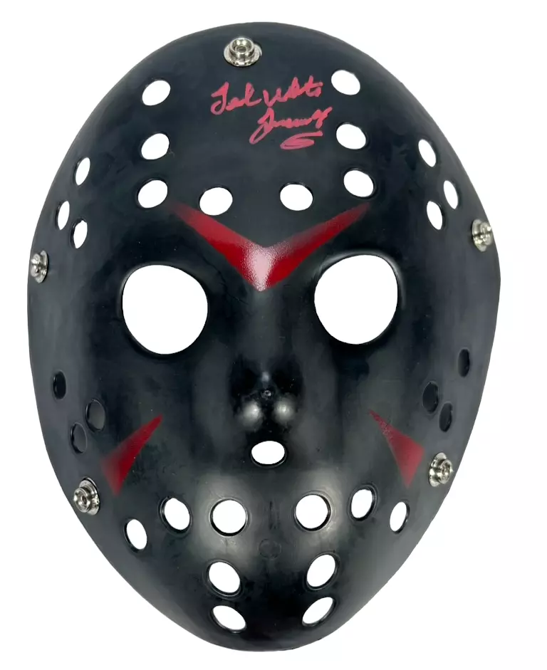 Ted White Signed JASON VOORHEES Mask Friday The 13th Part IV Autograph ...