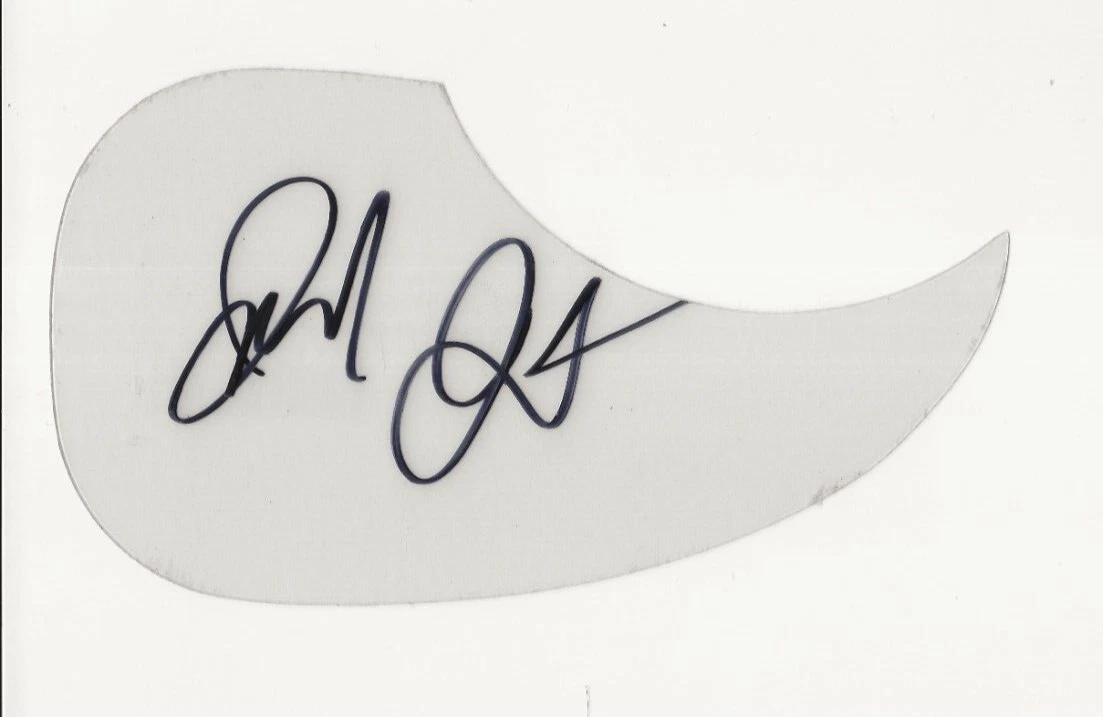 Jack Johnson REAL hand SIGNED Acoustic Guitar Pickguard COA Autographed ...