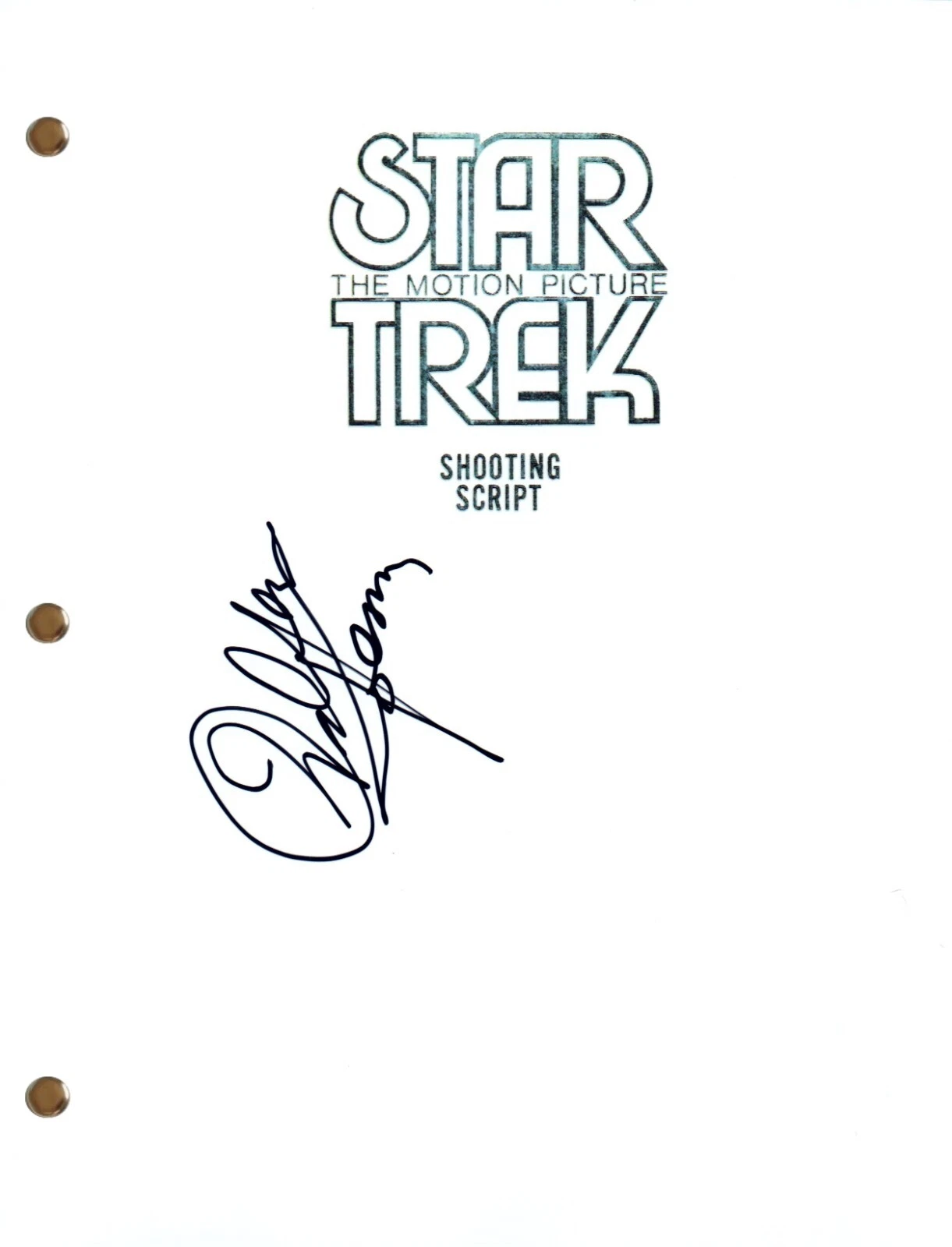 Walter Koenig Signed STAR TREK THE MOTION PICTURE Autograph Movie ...