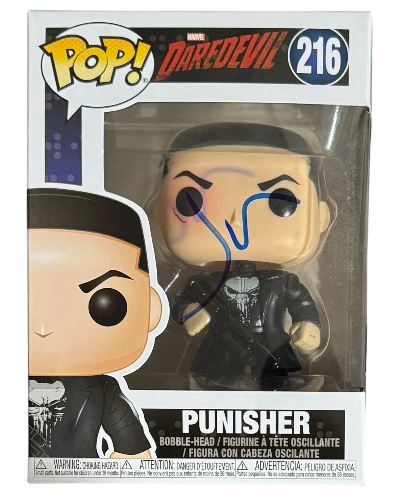 Jon Bernthal Signed Marvel Punisher Funko Pop 216 Autograph Daredevil ...