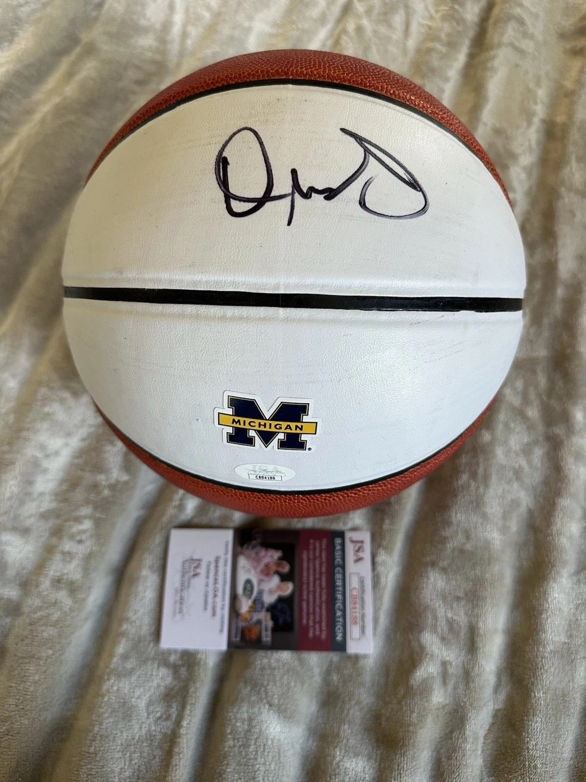 Coach Dusty May Signed NCAA Basketball JSA COA Authenticated Michigan ...