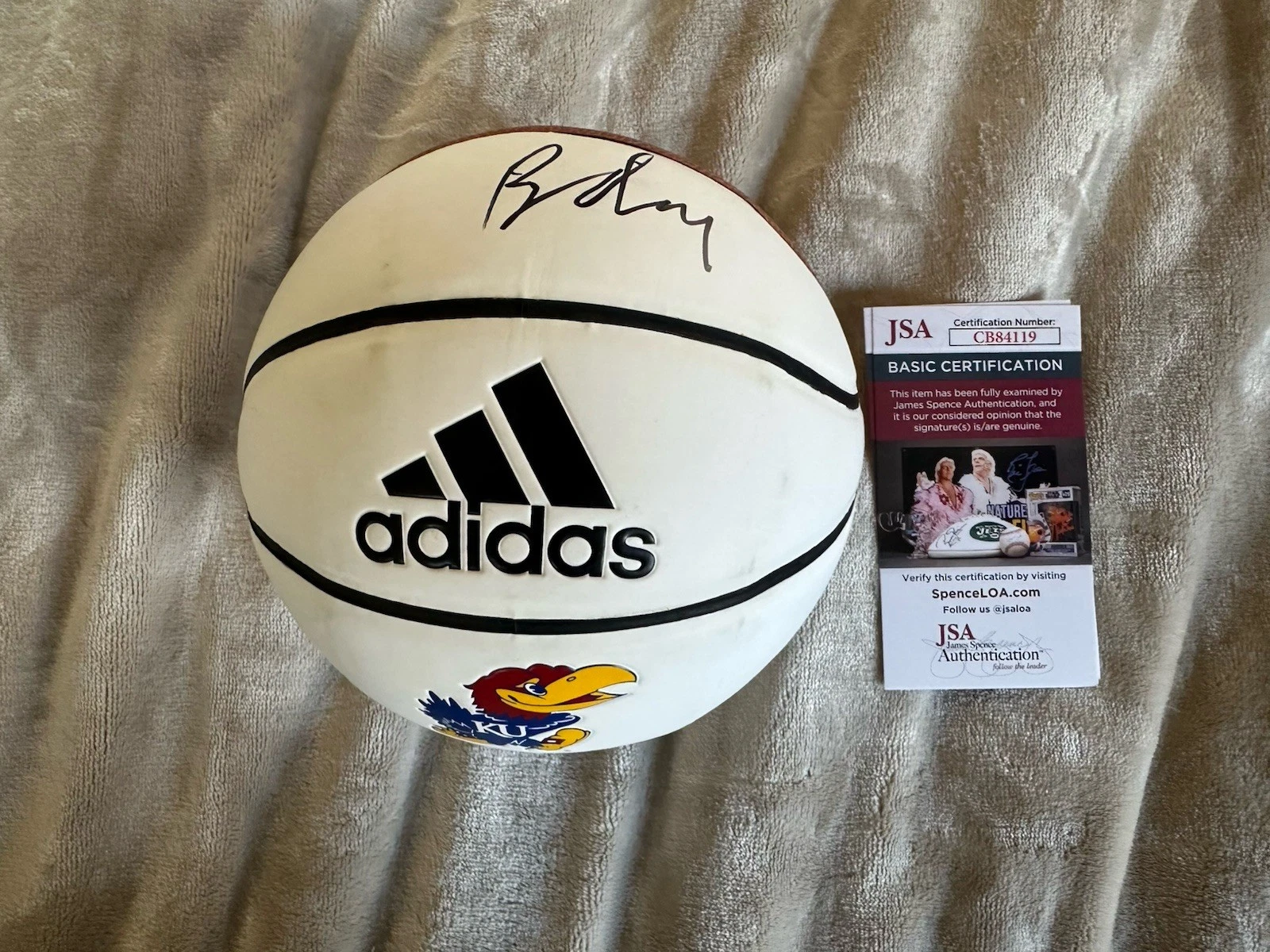 Bill Self Signed Mini Basketball JSA COA Authentication Autographed ...